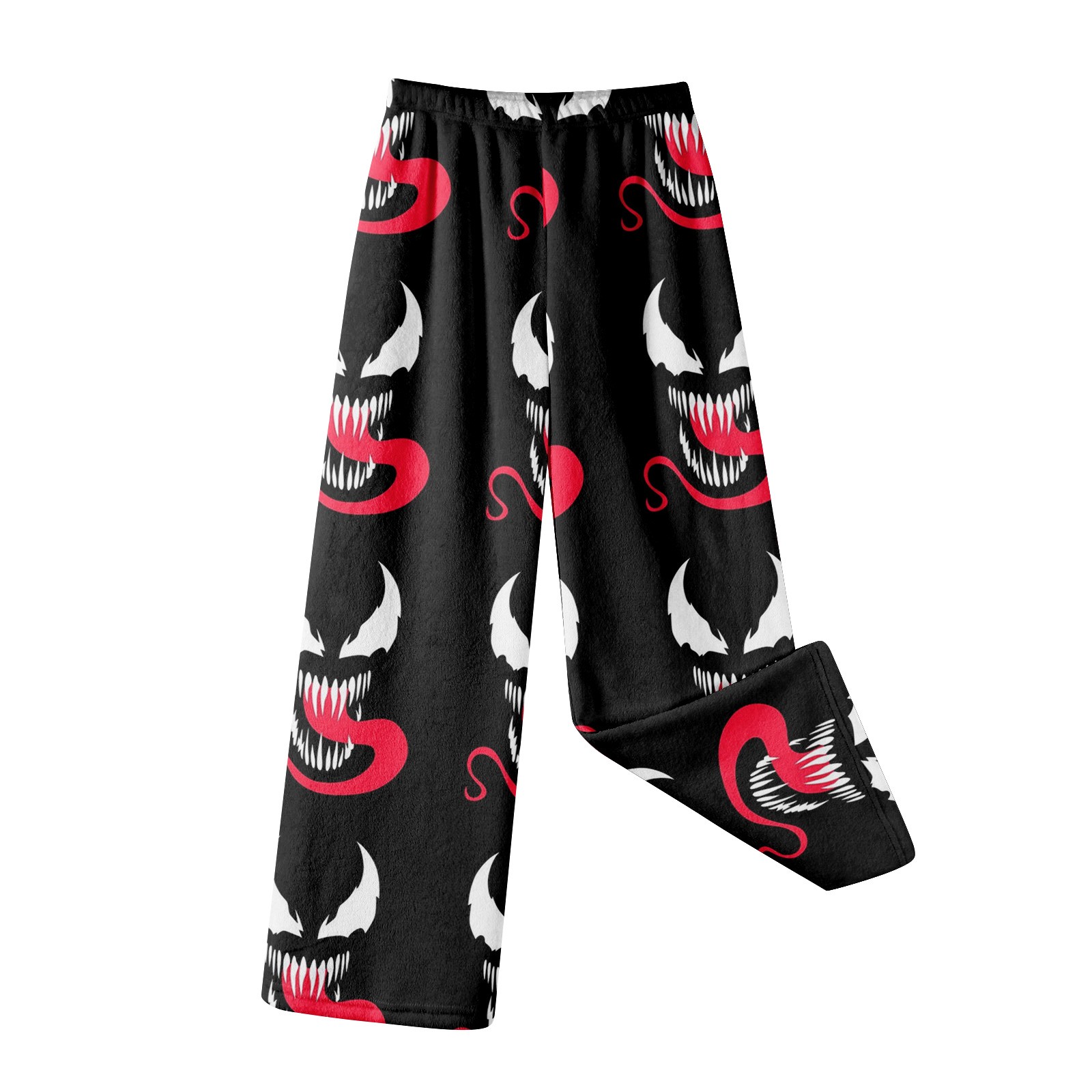 VENOM Pajama Pants for Women Girls Cute Cartoon Cat VENOM Pjs Flannel ...