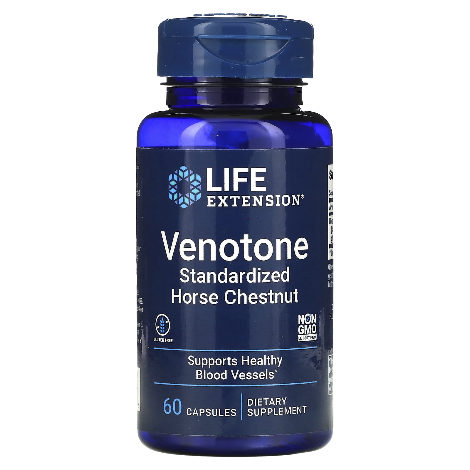Life Extension Venotone - Standardized Horse Chestnut - Promotes ...