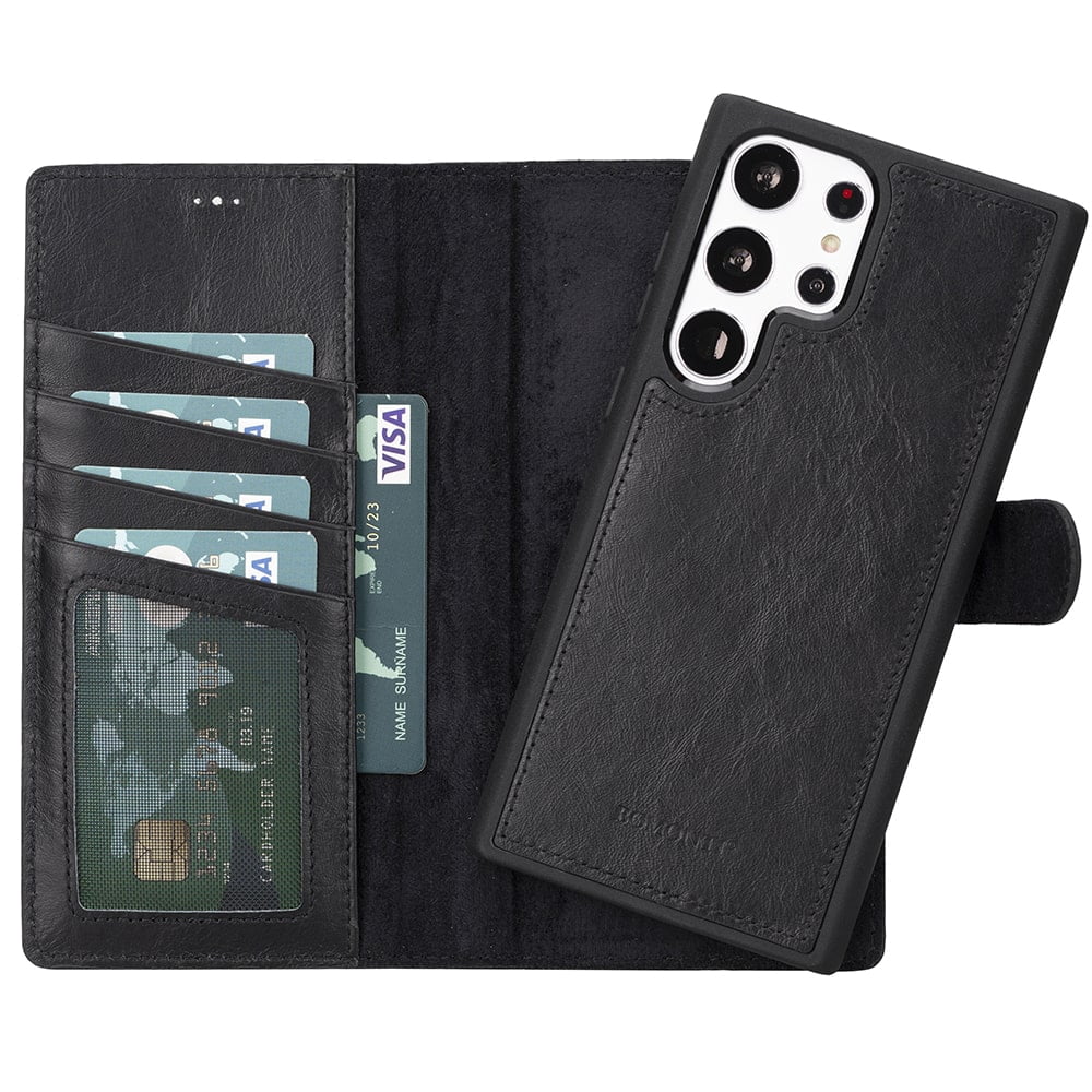 VENOULT Samsung Galaxy S24 Ultra Wallet Case, Magnetic Detachable ...