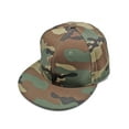 VENTANA Men's Fitted Baseball Hat Cap Flat Bill Blank - Walmart.com