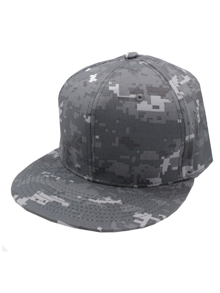 VENTANA Men's Fitted Baseball Hat Cap Flat Bill Blank - Walmart.com