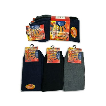 Set of 3 Thermal Socks for Men Heated Cold Weather Socks Men Warm ...