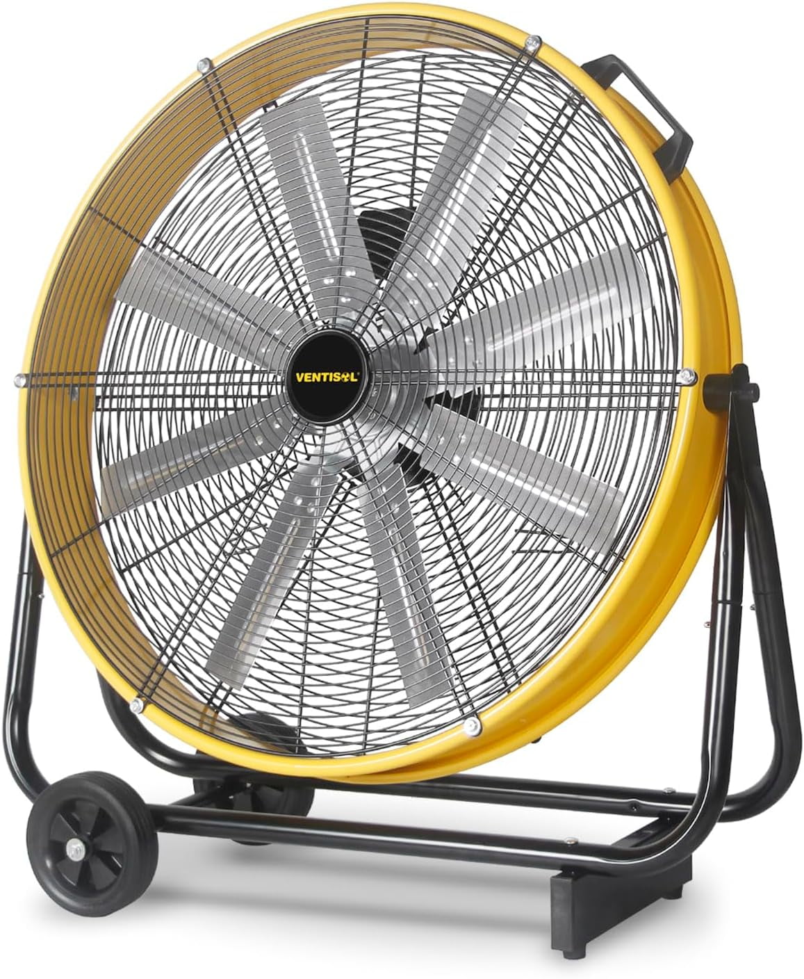 VENTISOL 24 Inch Industrial Floor Drum Fan, 9500 CFM Heavy Duty Floor ...