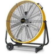 30” Outdoor Oscillating Pedestal fan, 9600 CFM High Velocity Shop ...