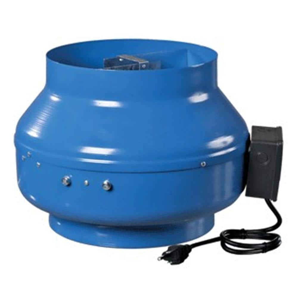 VENTS 325 CFM Power 6 in. In-Line Centrifugal Metal Duct Vent Fan ...
