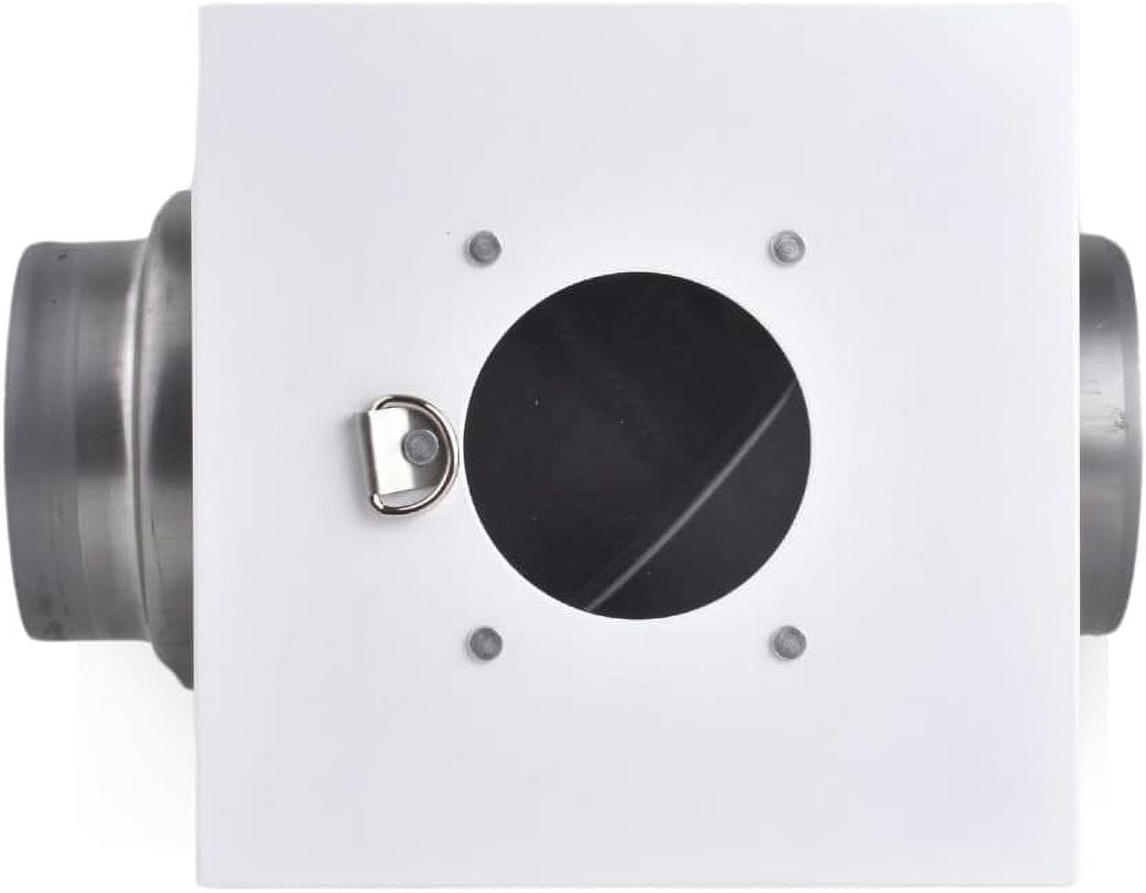 VENTS-US DLT-454 Dryer Duct Lint Trap with 4" Intake for Indoor Dryer ...