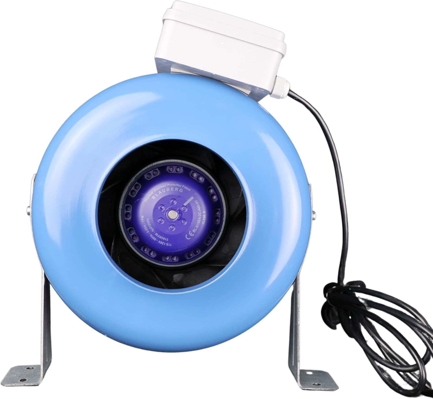 VENTS-US VKM 125 - Metal Inline Duct Fan for 5" ducts with a ...