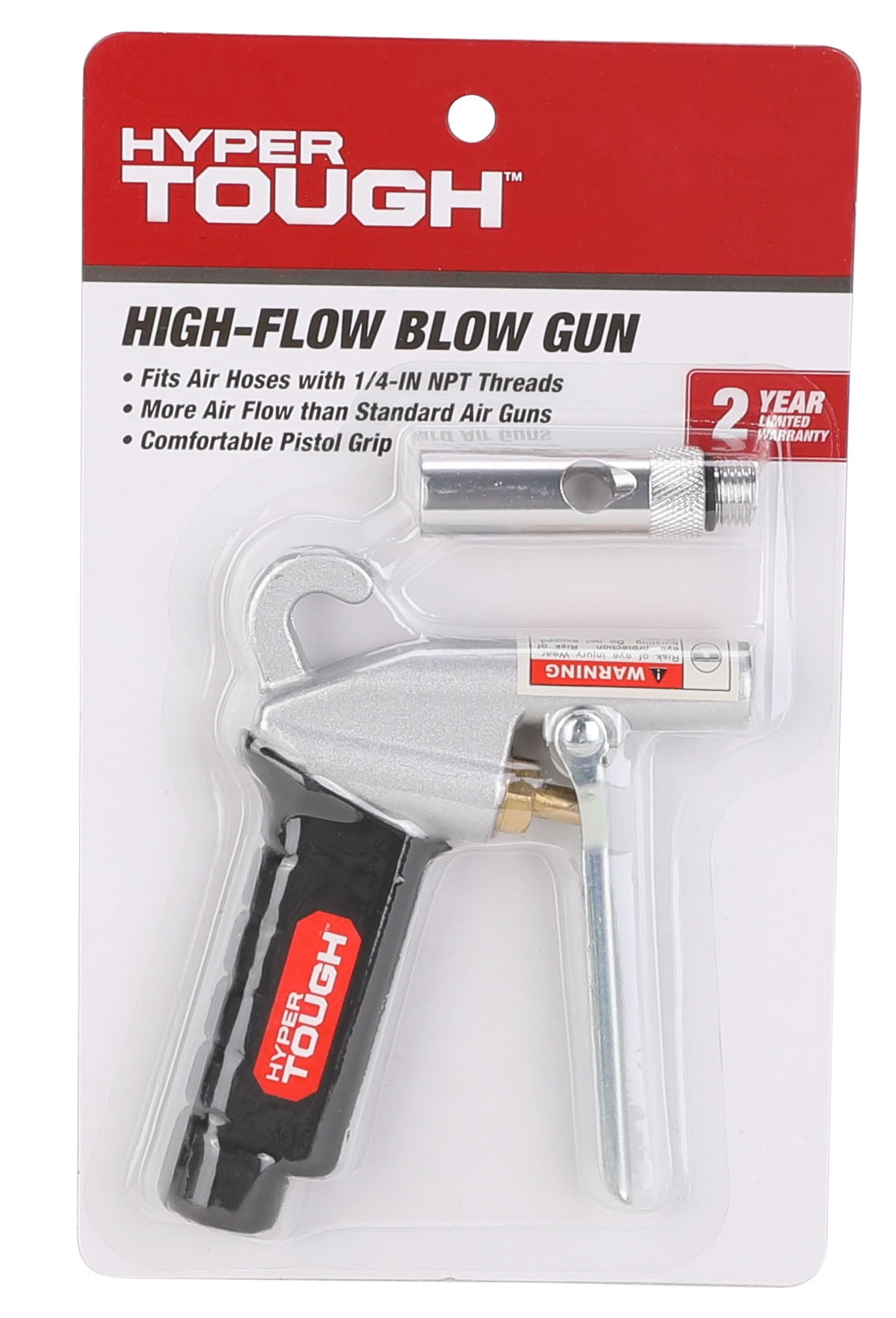 Hyper Tough High Performance Aluminum Venturi Blow Gun - Walmart.com