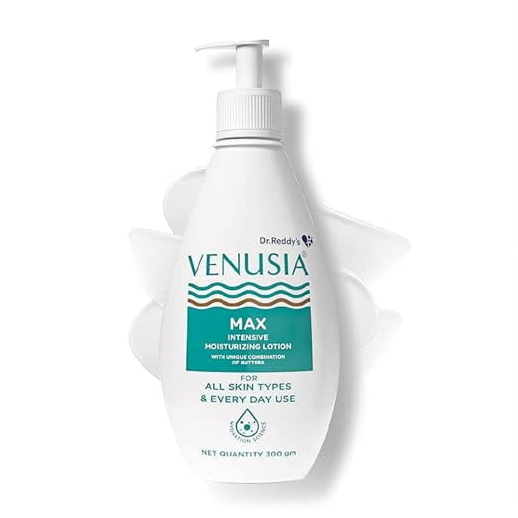 VENUSIA Max Moisturiser Lotion For Everyday Use for Dry Skin, Contains ...
