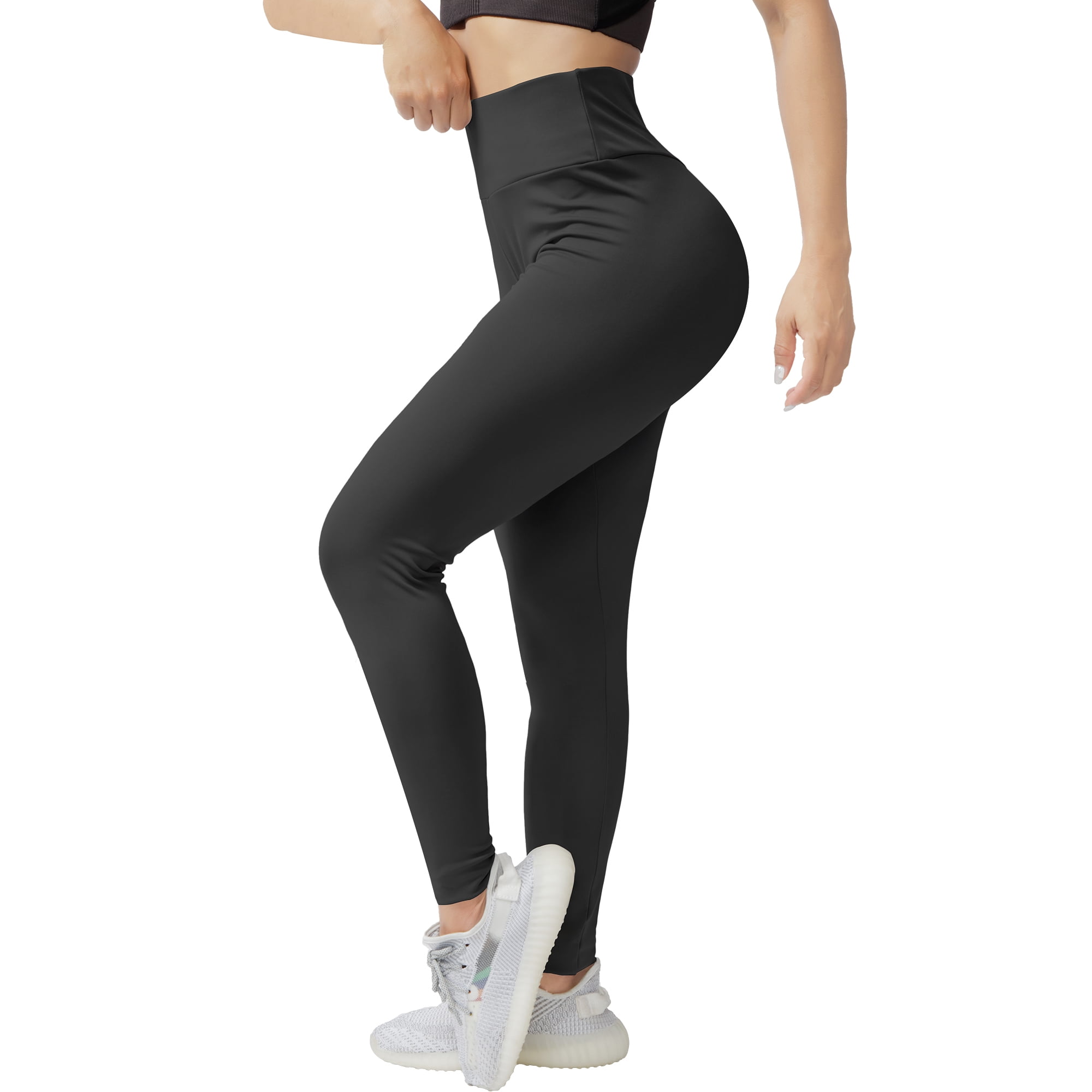 VENUZOR Women's Yoga Pants High Waist Sports Trousers Elasticity Workout Fitness Leggings Tummy ...
