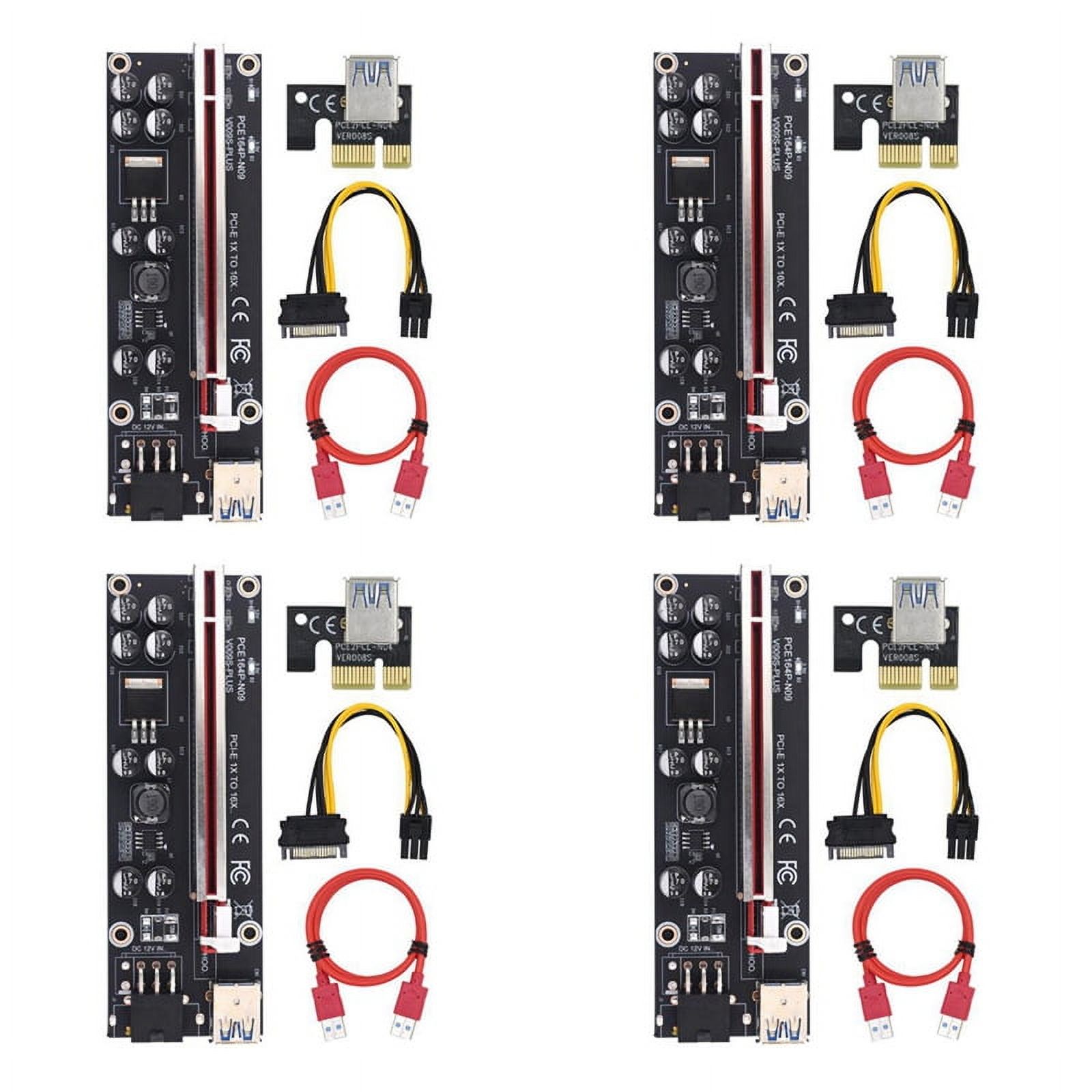 VER009S Plus PCI-E Riser Card USB Cable Connector for Graphics Mining ...