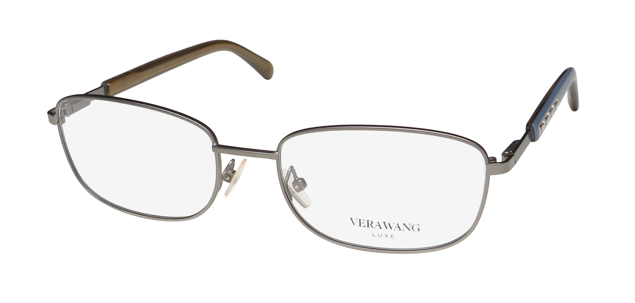 Vera Wang Luxe Elaina Full Rim Rectangle Lenses Gorgeous Eyeglass Frameglasses