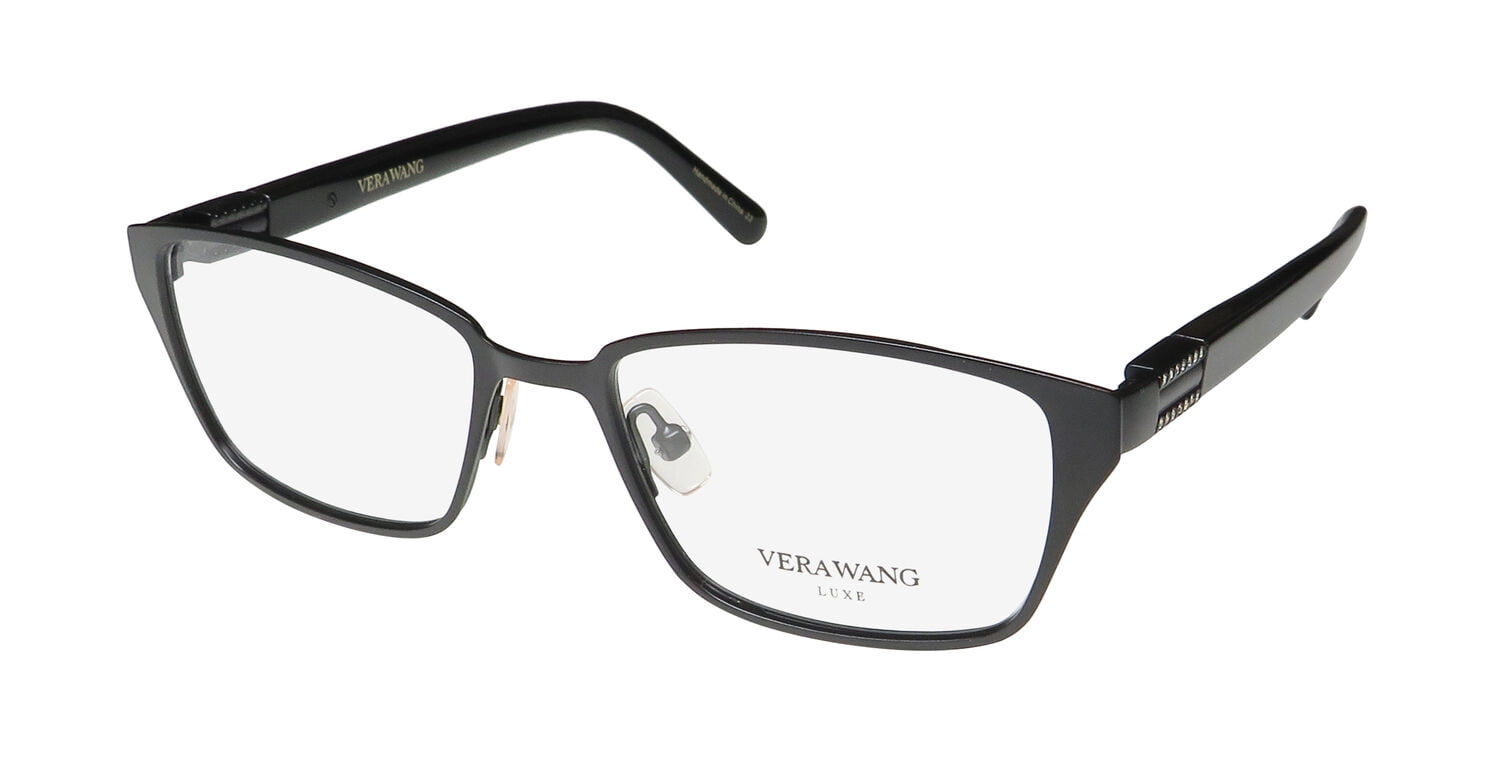 VERA WANG LUXE ILYA CLASSIC SHAPE EXCLUSIVE LINE MODERN EYEGLASS FRAME ...