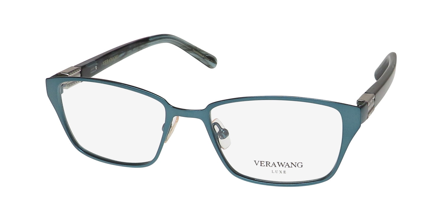 VERA WANG LUXE ILYA CLASSIC SHAPE EXCLUSIVE LINE MODERN EYEGLASS FRAME ...