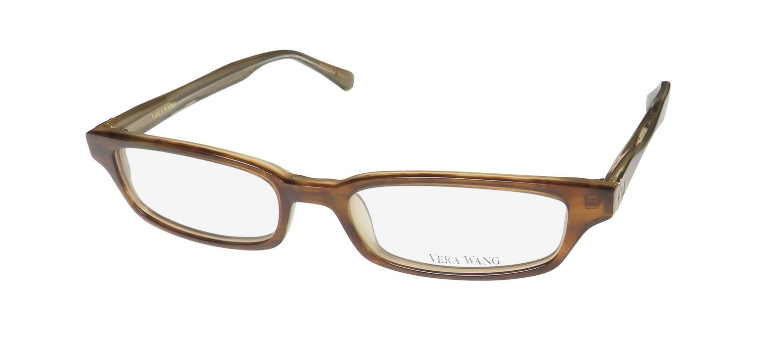 VERA WANG V030 EYEGLASS FRAME/GLASSES NARROW LENSES TRENDY STYLE ...