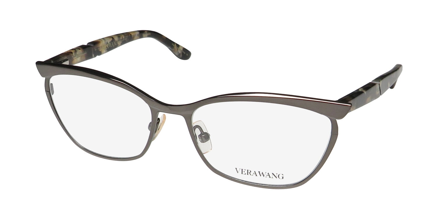 VERA WANG V391 CATEYE TWO-TONE LATEST COLLECTION HANDMADE EYEGLASS ...