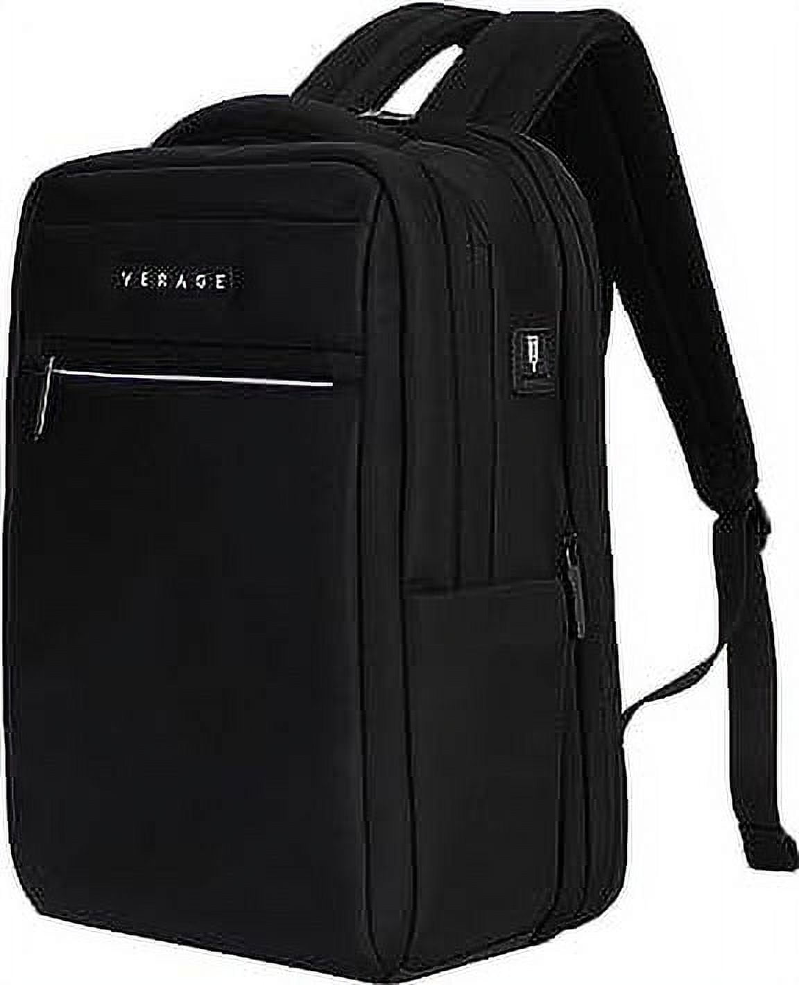 VERAGE Laptop Backpack fits 15.6 inch Anti Theft bussiness bag with USB Charging Port ...
