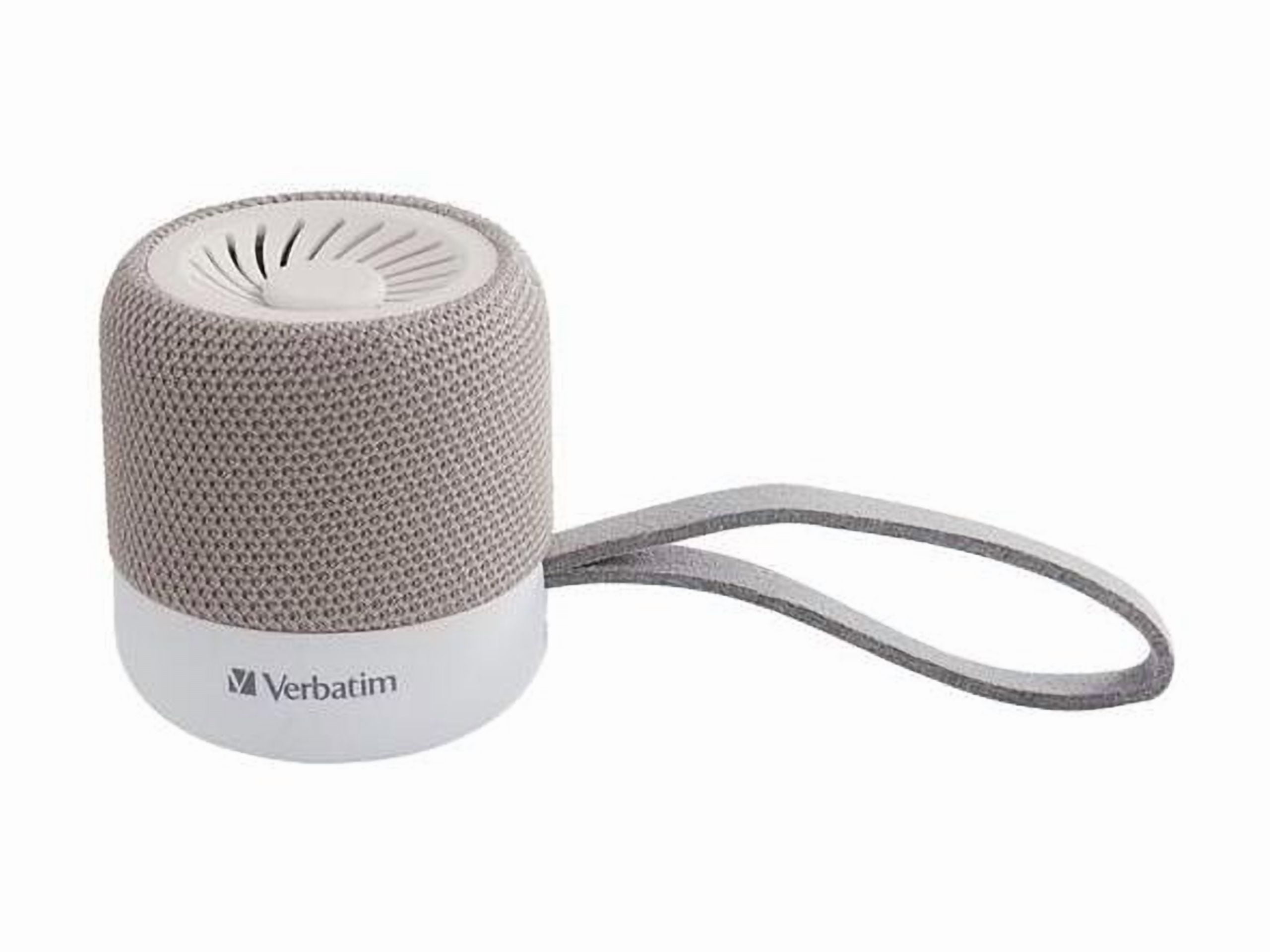 VERBATIM AMERICAS LLC 70232 WIRELESS MINI BLUETOOTH SPEAKER WHT ...