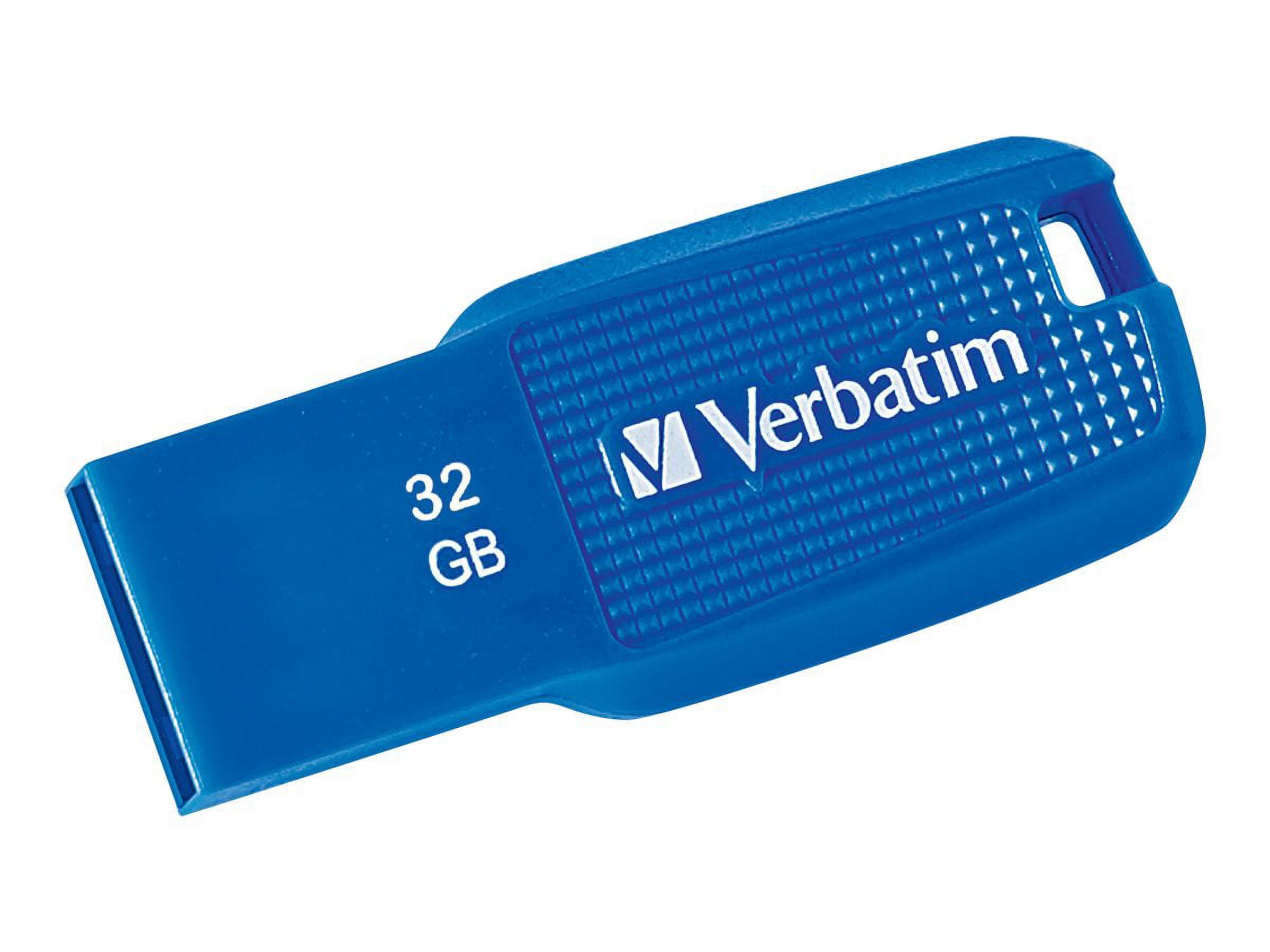 Verbatim 32GB Ergo USB 3.0 Flash Drive Blue - Walmart.com