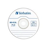 VERBATIM CORPORATION 98356 25PK BD-R DL 6X 50GB SPINDLE - Walmart.com