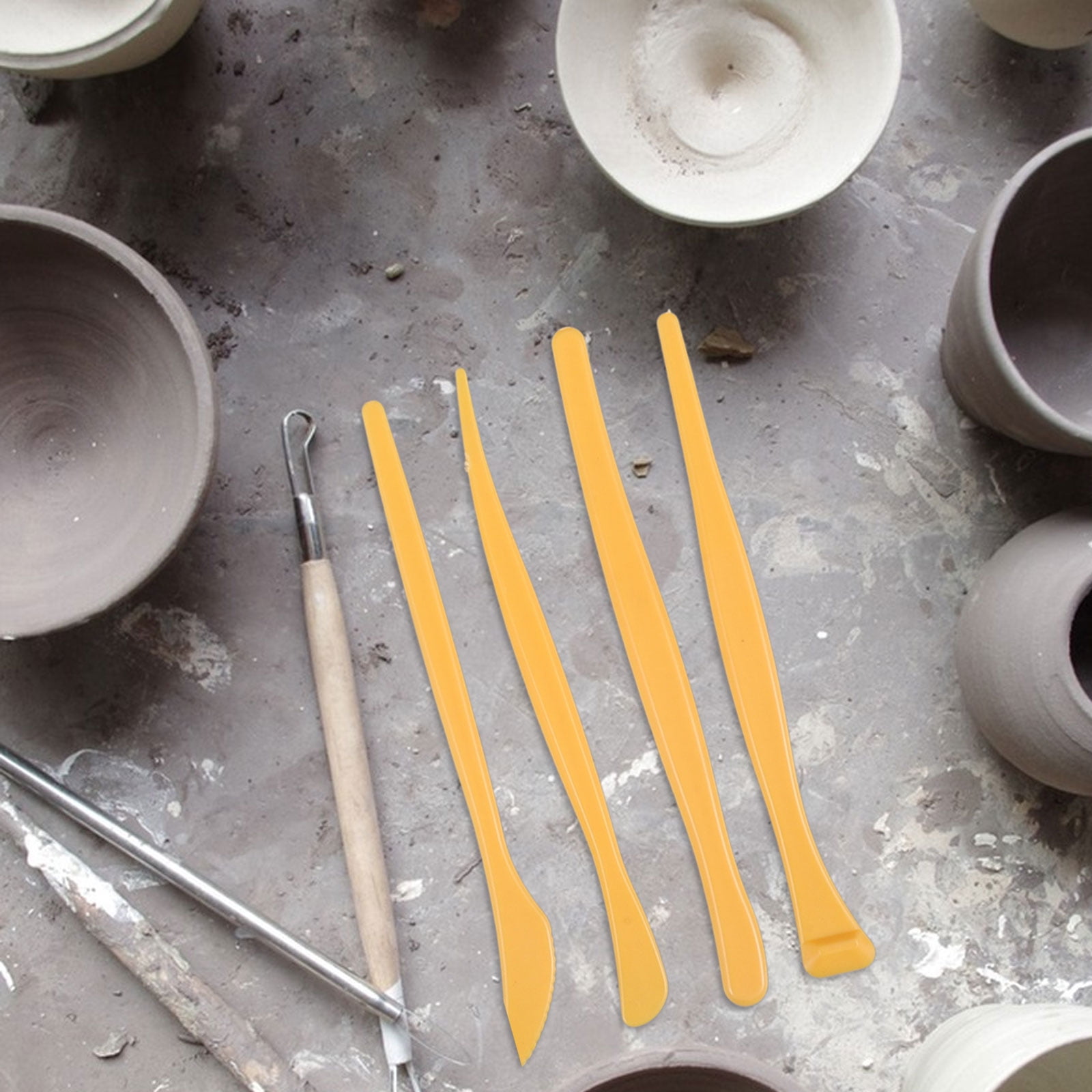 VERDANVERSE Daily Use Pottery Figurine Tool Assorted Color 1 Set - Walmart.com