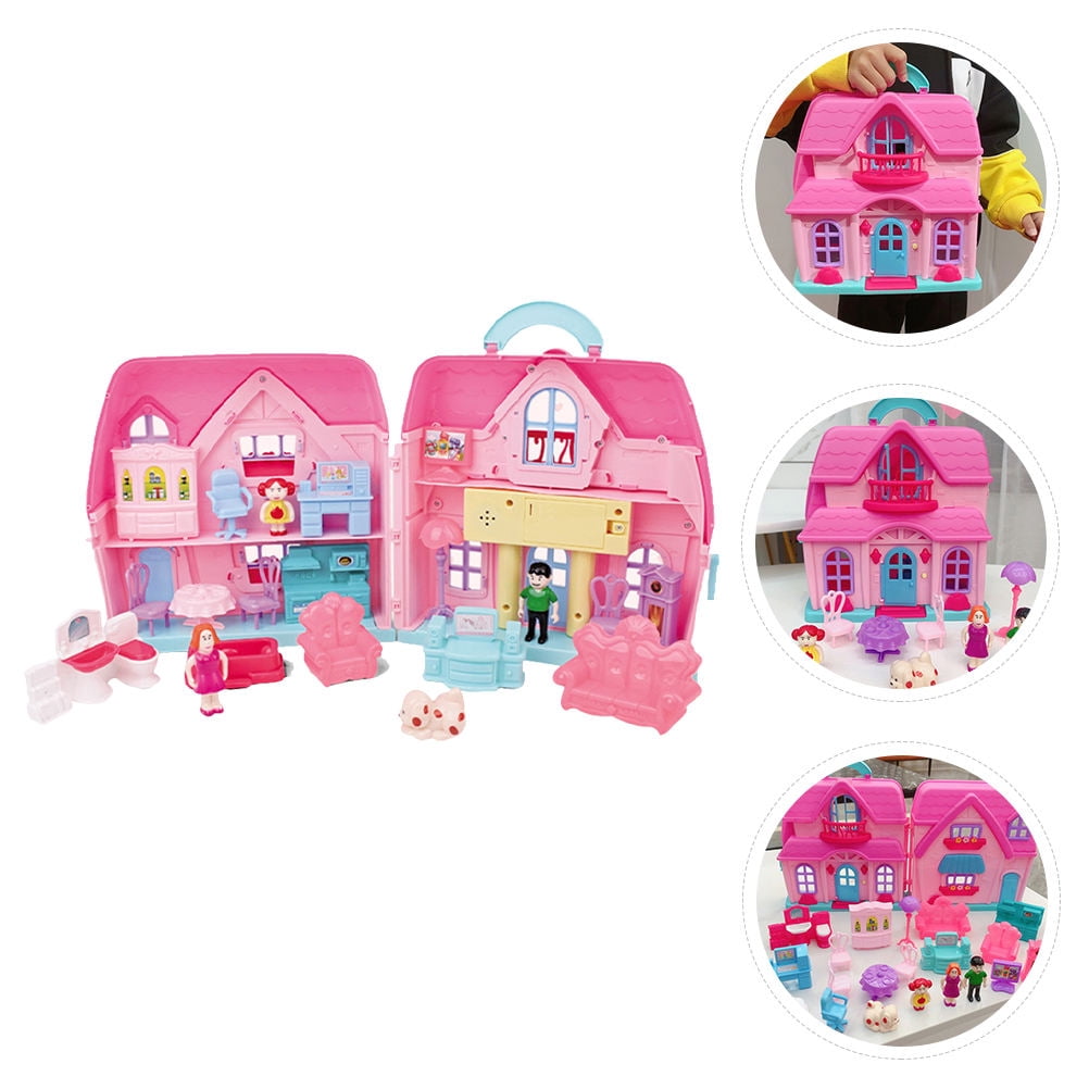 VERDANVERSE 1 Set Toddler Building Toys Simulated Villa Two Storey For ...
