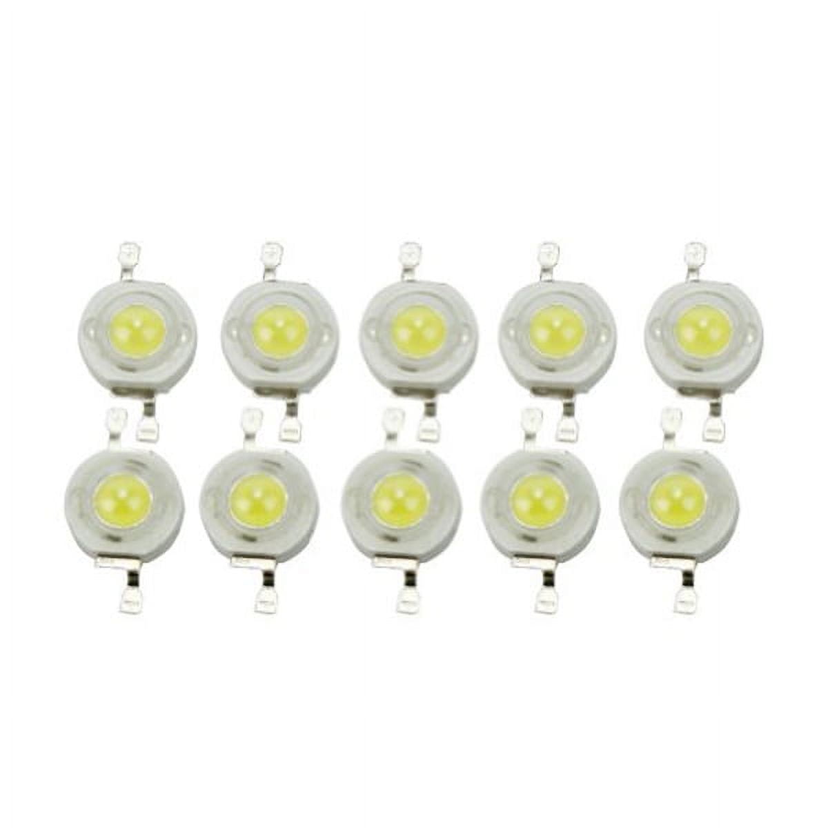 VERDANVERSE 10Pcs Led 3W Cool White Copper Light Emitting Diodes ...