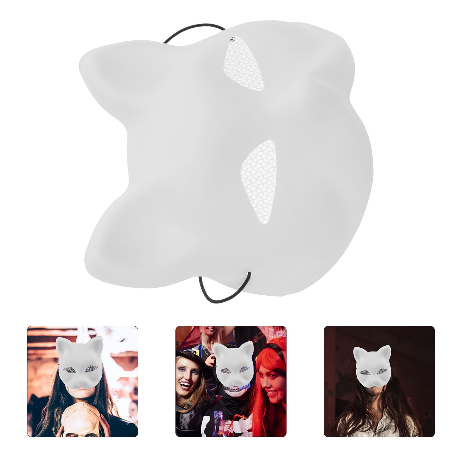 VERDANVERSE 1Pack Animal Cosplay Mask Fox Face Shape For Birthday Party ...