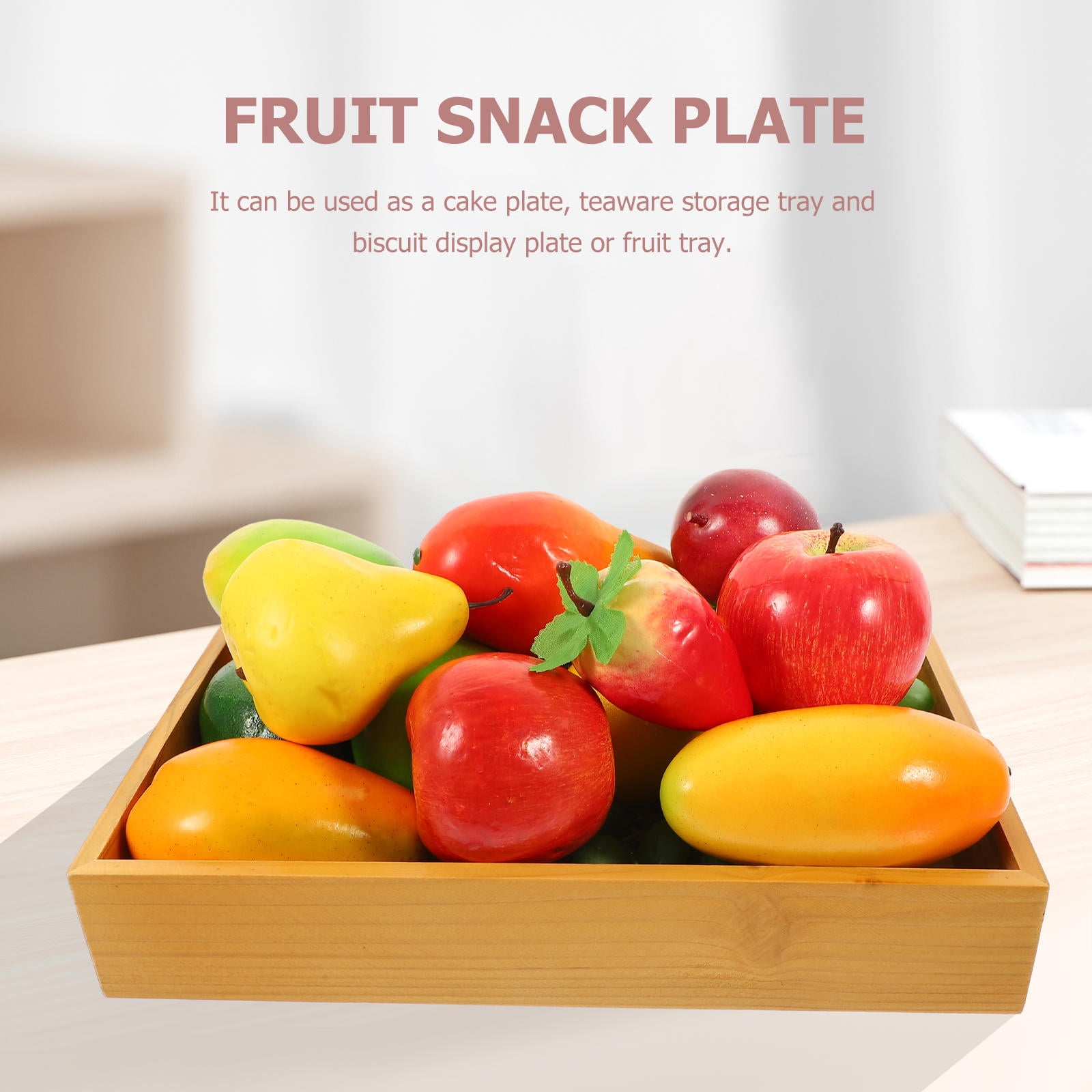 VERDANVERSE 1Pack Kitchen Tray Rustic Wood Tray for Home Owners and ...