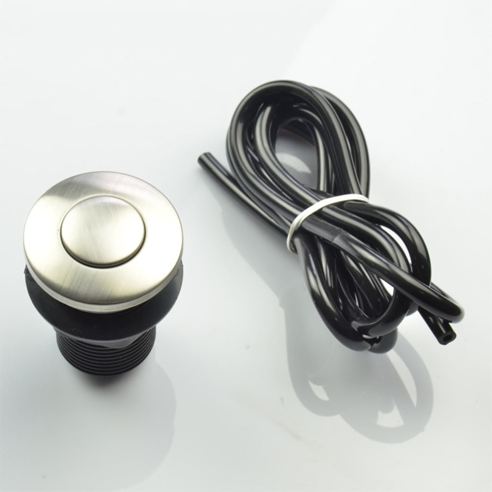 VERDANVERSE 1Pcs Pneumatic Button Garbage Disposal Button Black for ...