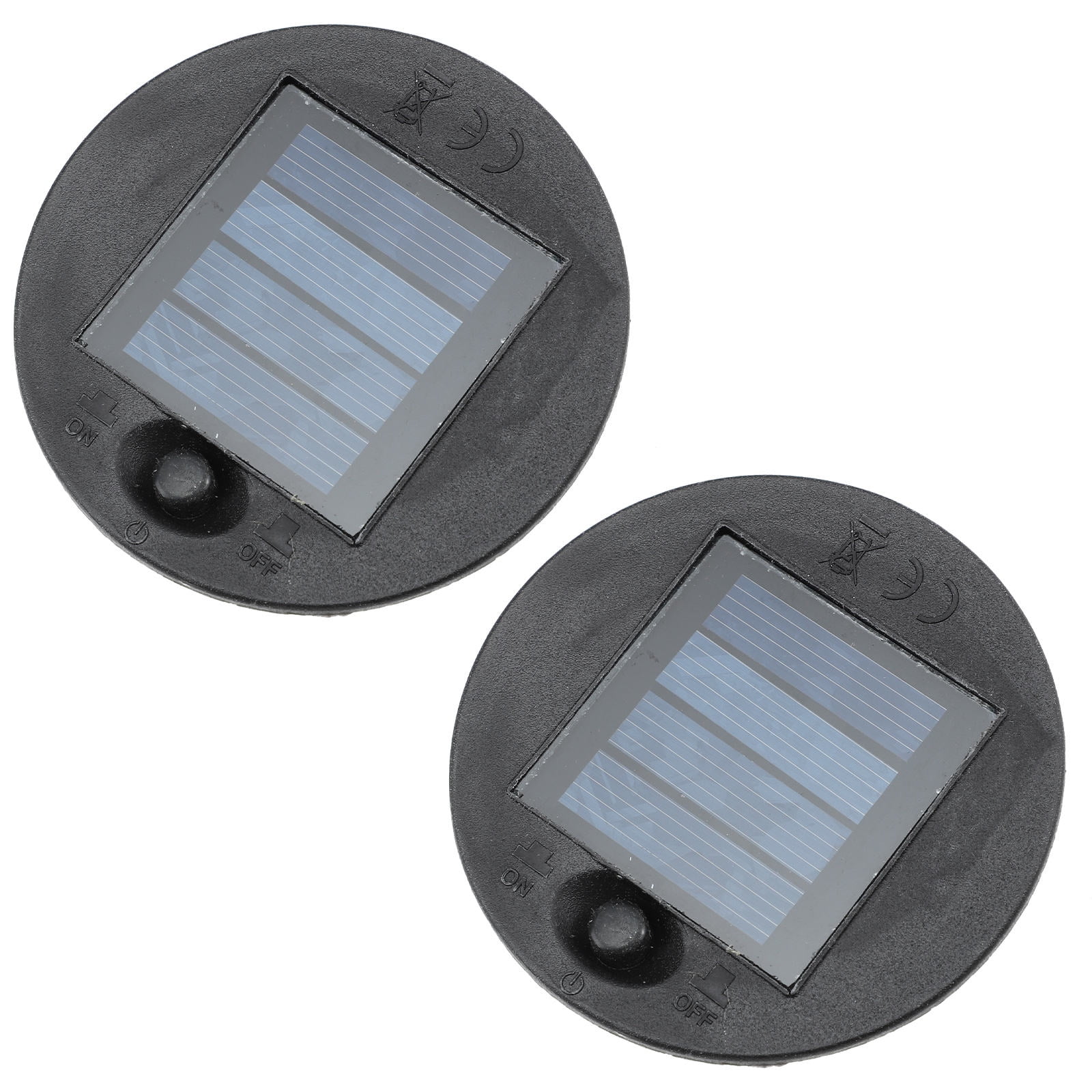 VERDANVERSE 2Pcs Black Plastic Solar Battery Boxes for Diy Crafts and ...