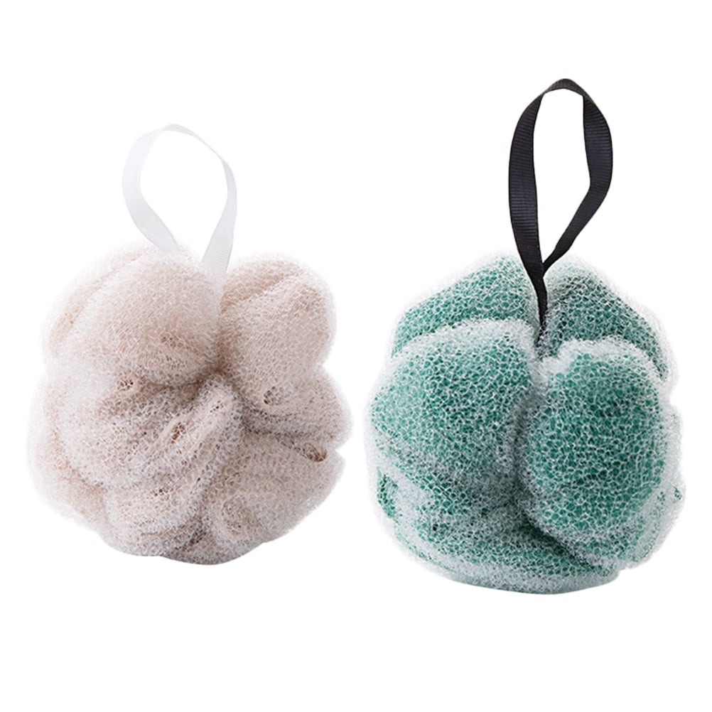 VERDANVERSE Bath Ball for Bathing Bath Ball Polyethylene 2Pack Green ...