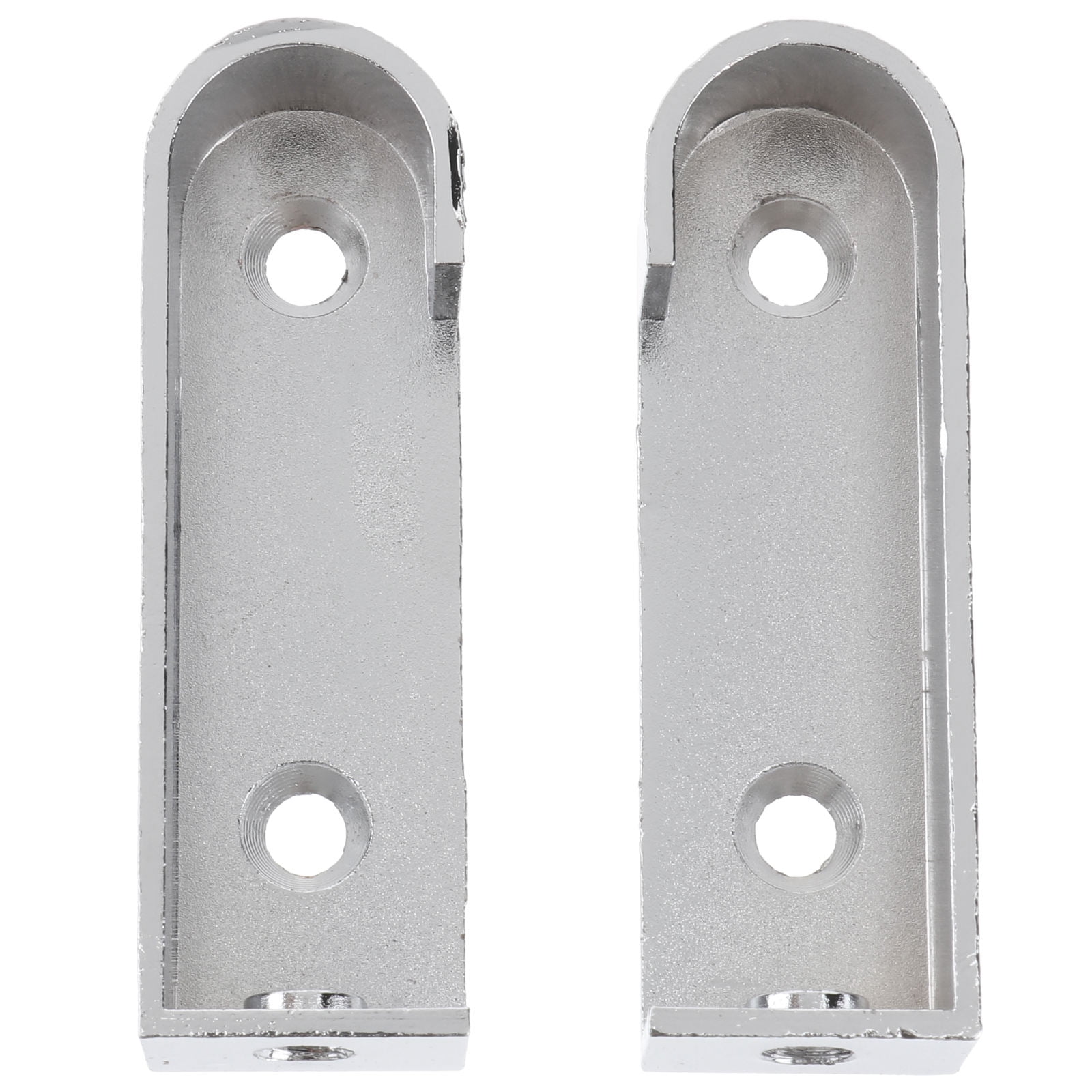 VERDANVERSE 2Set Cast Metal Oval Compatible Hanging Rod Holder Closet ...