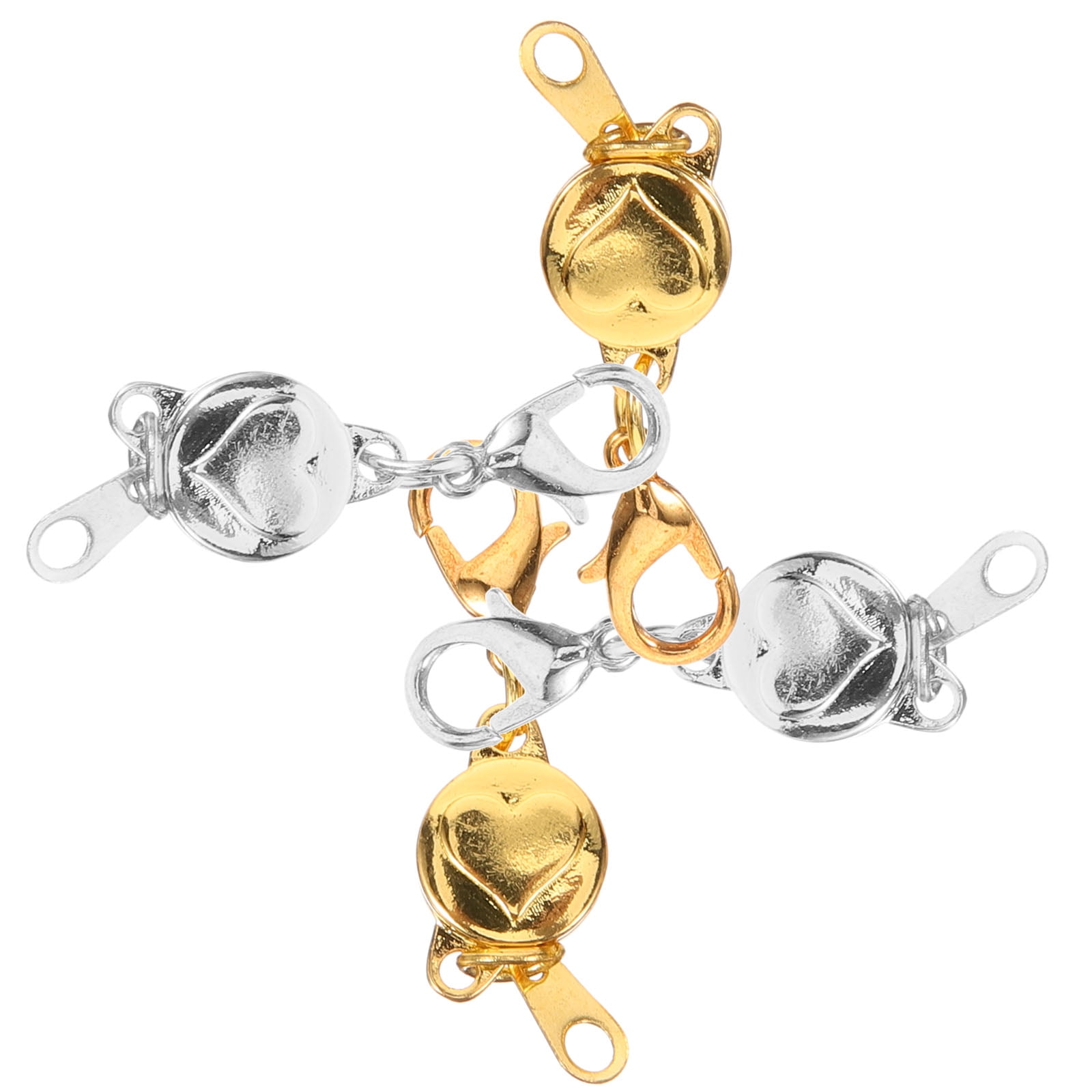 VERDANVERSE 3 Jewelry Diy Clasp for Jewelry Making Gold Metal Magnetic ...