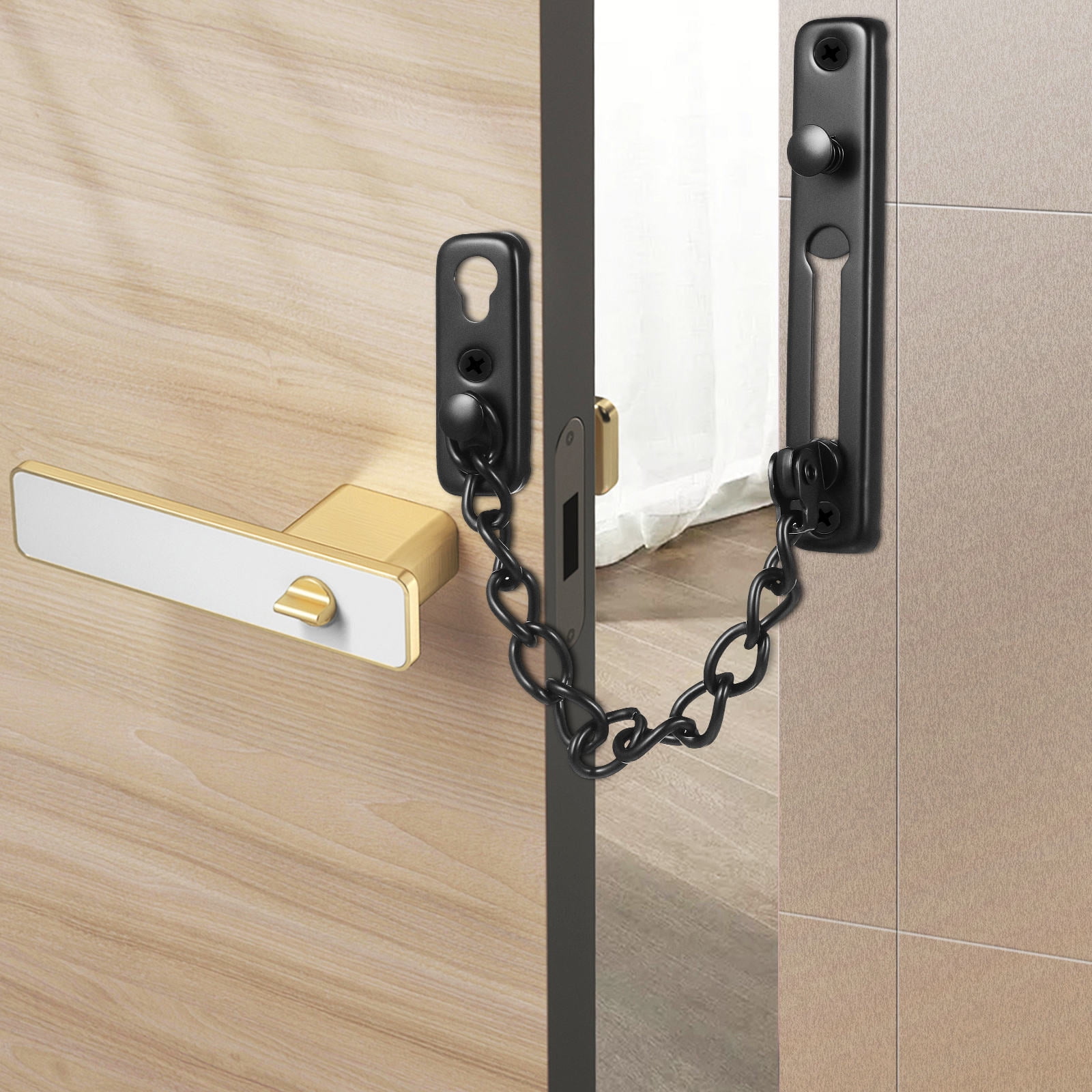 VERDANVERSE 36Pack Modern Design Anti-Theft Chain Locks For Inside ...