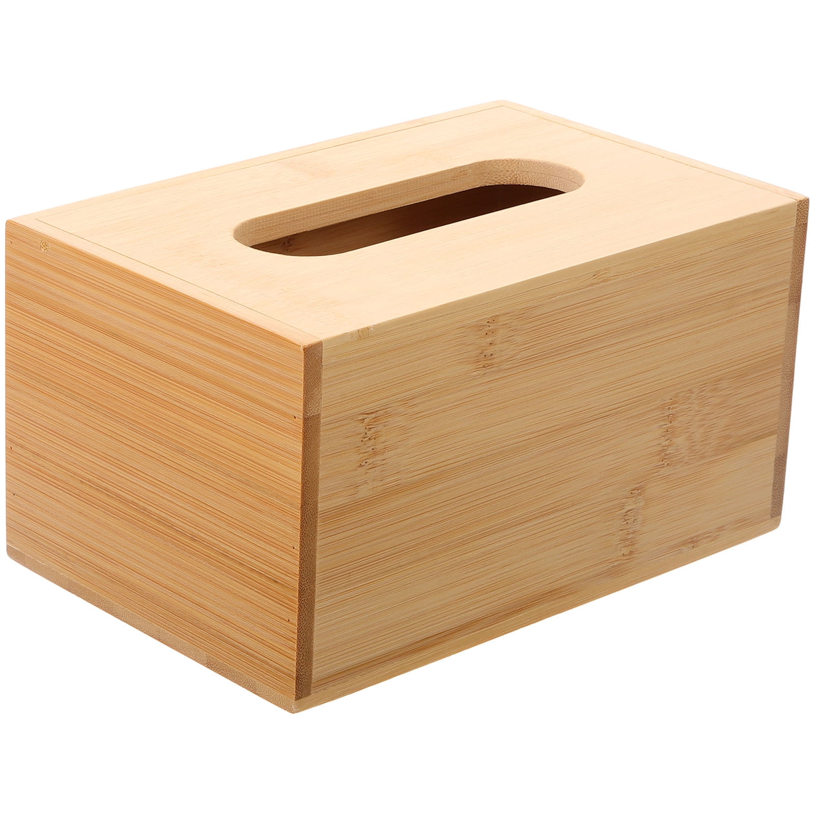 VERDANVERSE Bamboo Tissue Holder Rectangular Shape For Easy Access 1Pcs ...