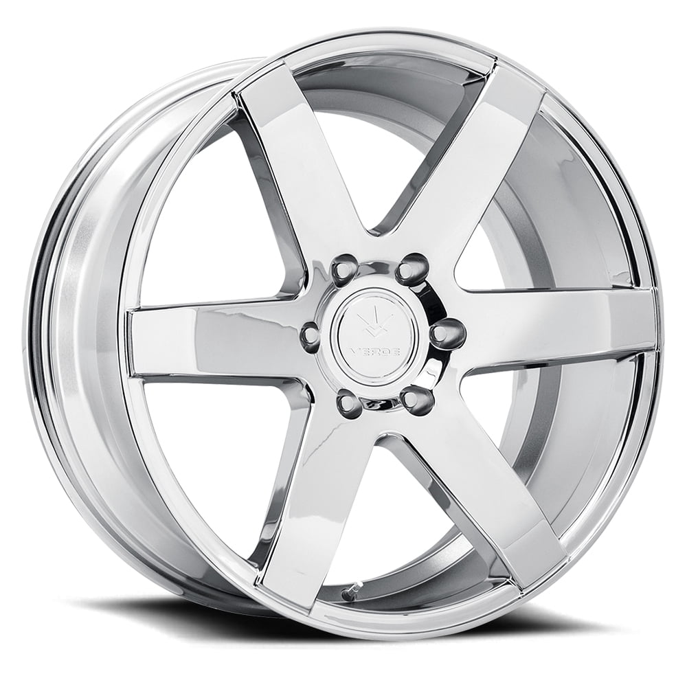 VERDE V24 Invictus Rim 20X9 6X139.7 Offset 20 Chrome (Quantity of 1 ...