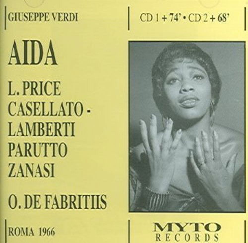 VERDI: AIDA [VERDI, GIUSEPPE] [CD BOXSET] [2 DISCS] [608974503277 ...