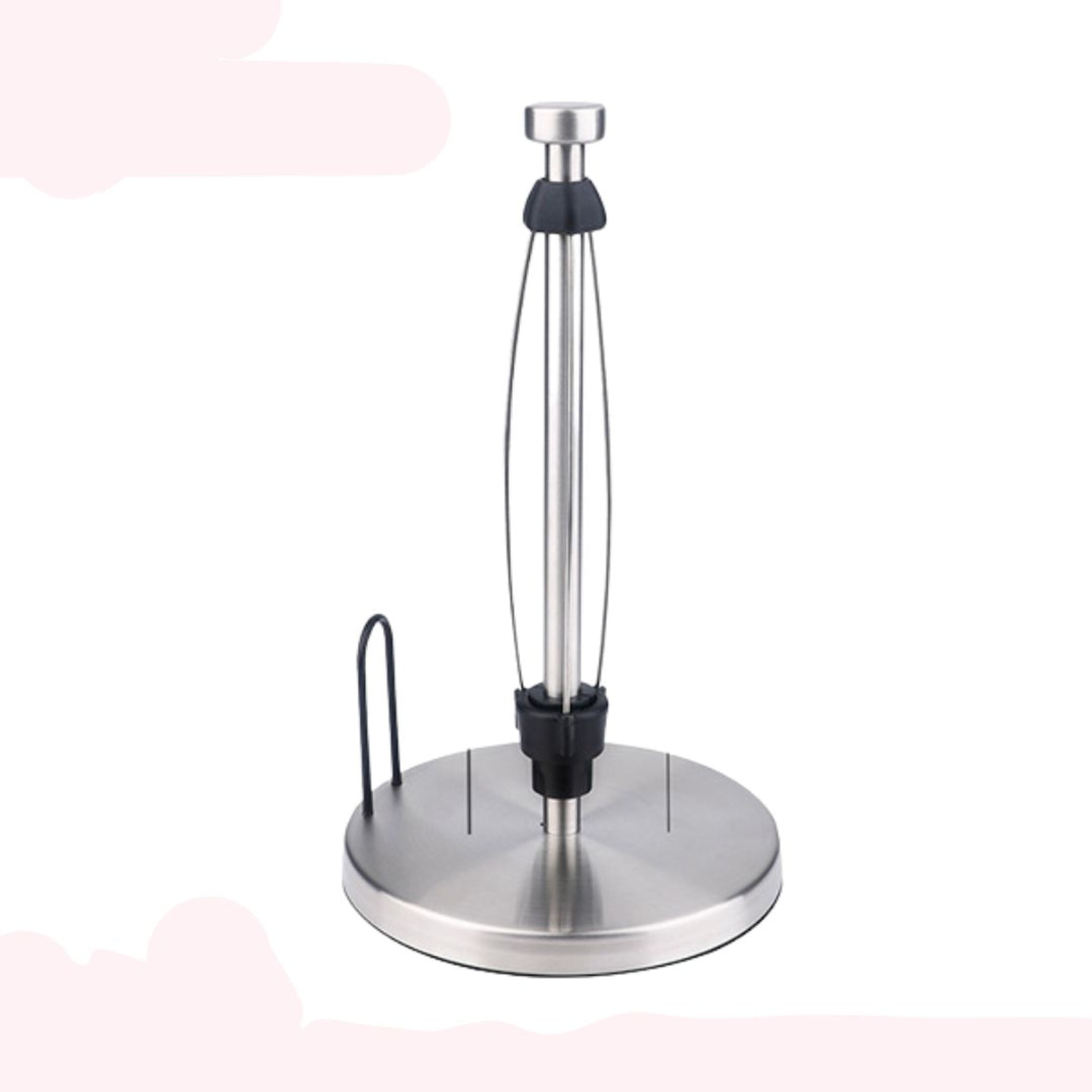 VERDORA Stainless Steel Paper Towel Holder – One-Hand Tear, Weighted ...