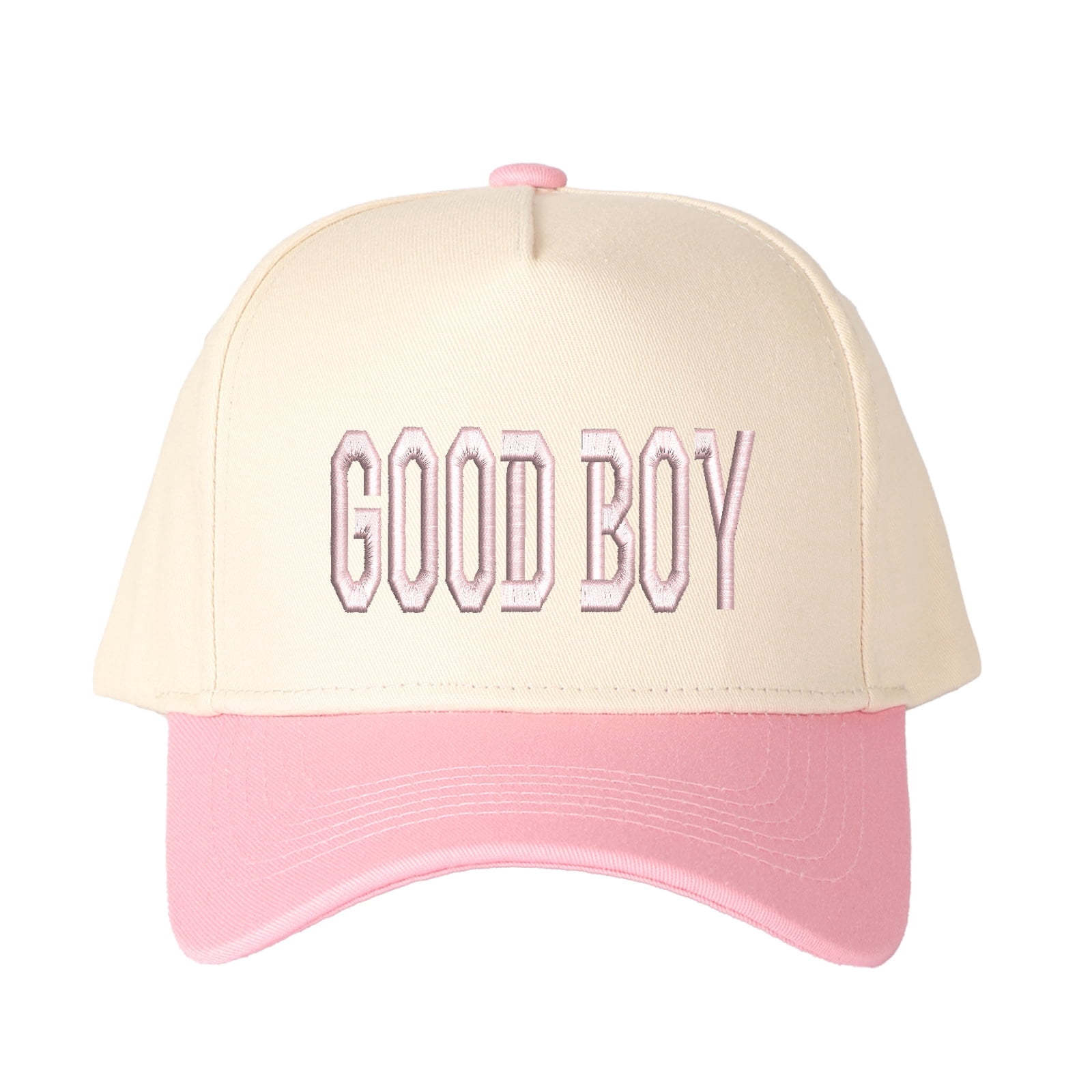 VERGIAC GOOD BOY Letter Embroidered Trucker Hat, Unisex Adjustable ...
