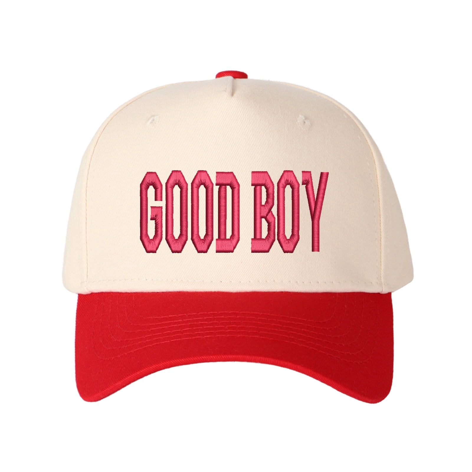 VERGIAC GOOD BOY Letter Embroidered Trucker Hat, Unisex Adjustable ...