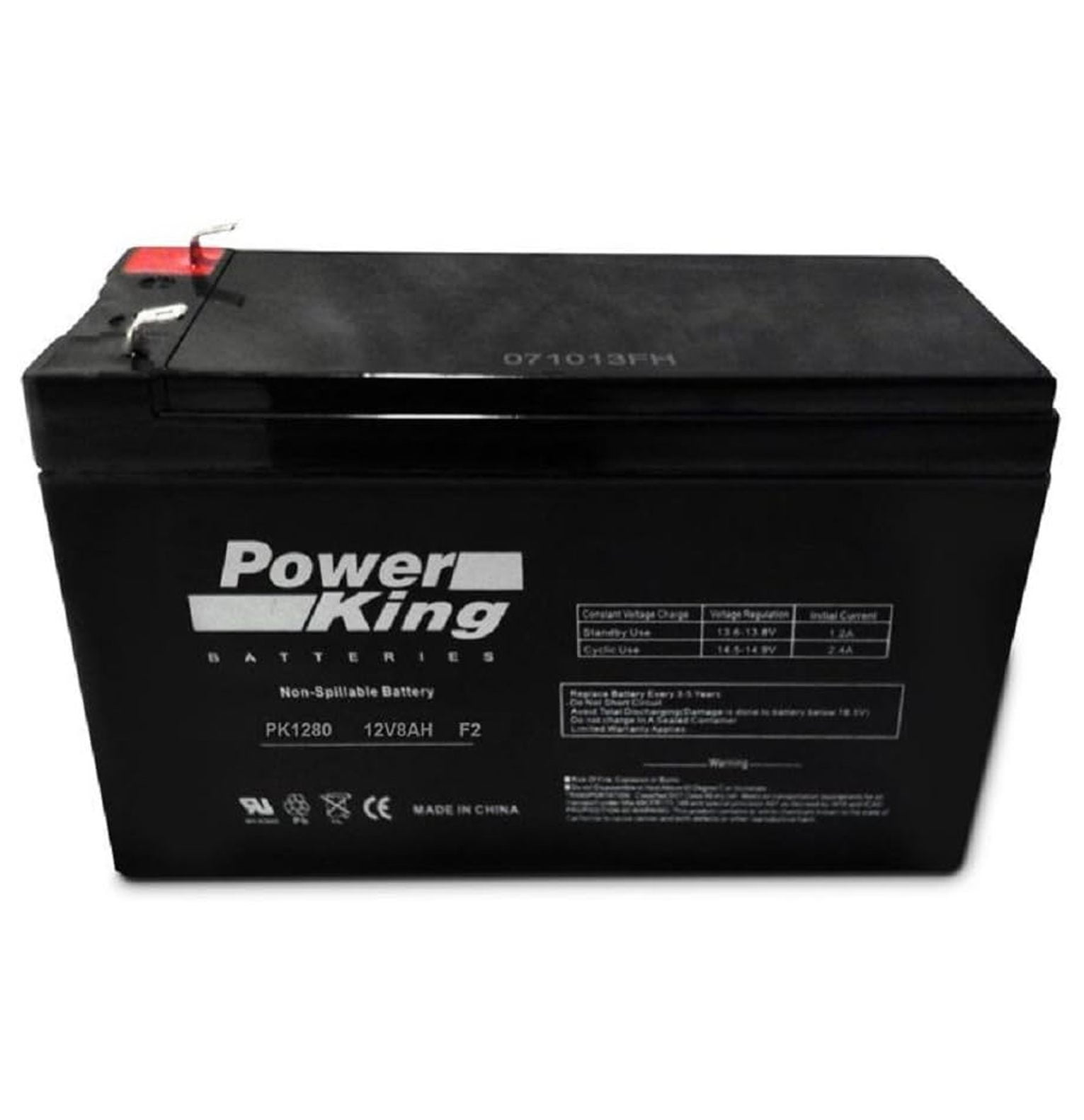 VERIZON FIOS Battery Replacement 12V 8AH SLA - Rechargeable Sealed Lead ...