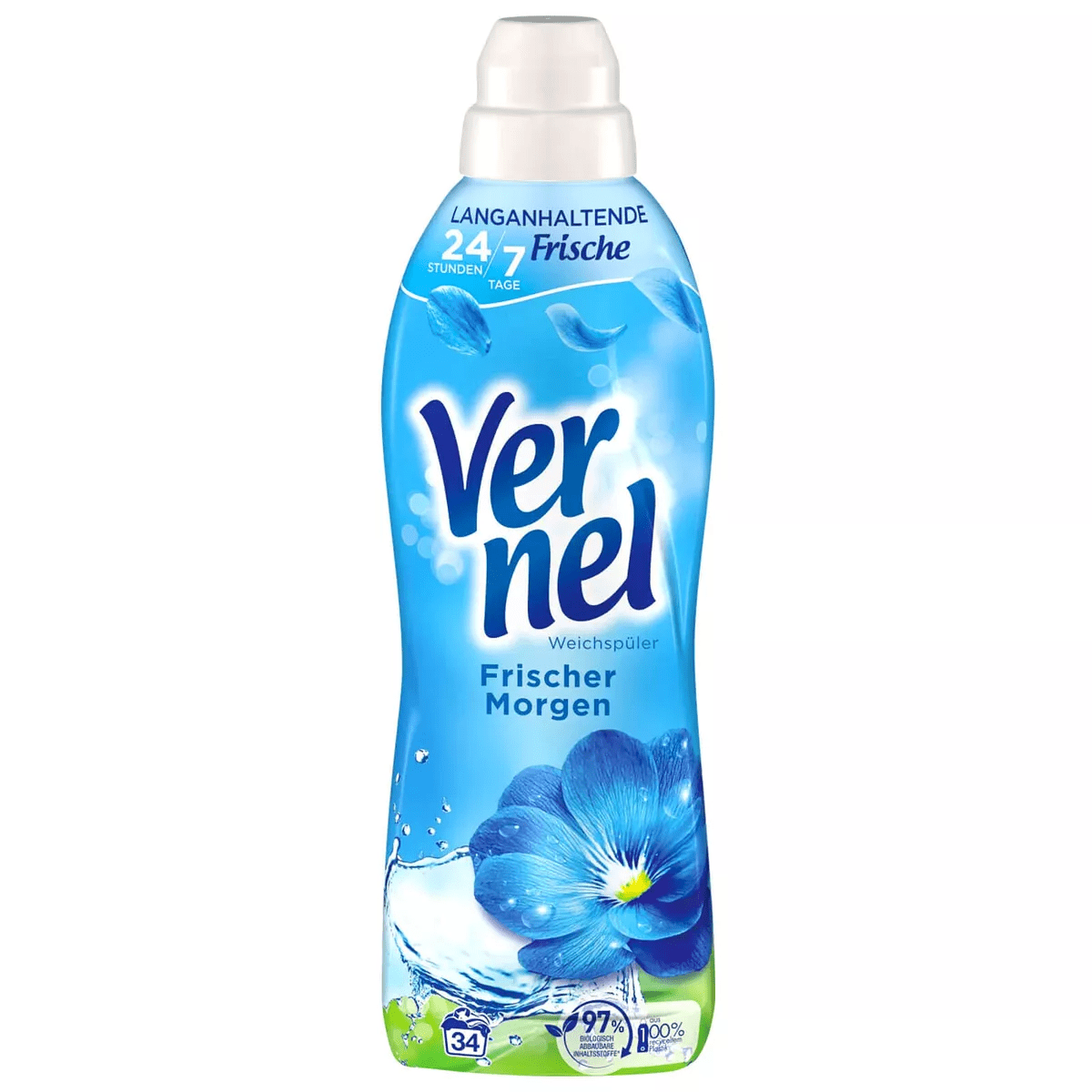 VERNEL fabric softener FRESH MORNING 850ml/ 1 ct. - Walmart.com