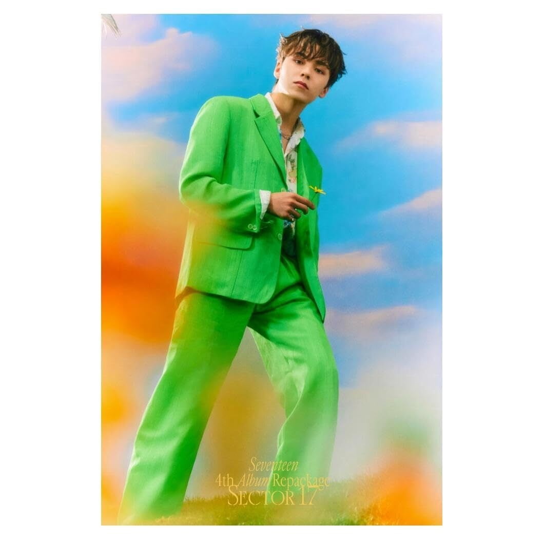 VERNON Seventeen SECTOR 17 Concept Photo Music Poster KPop Home Decor ...