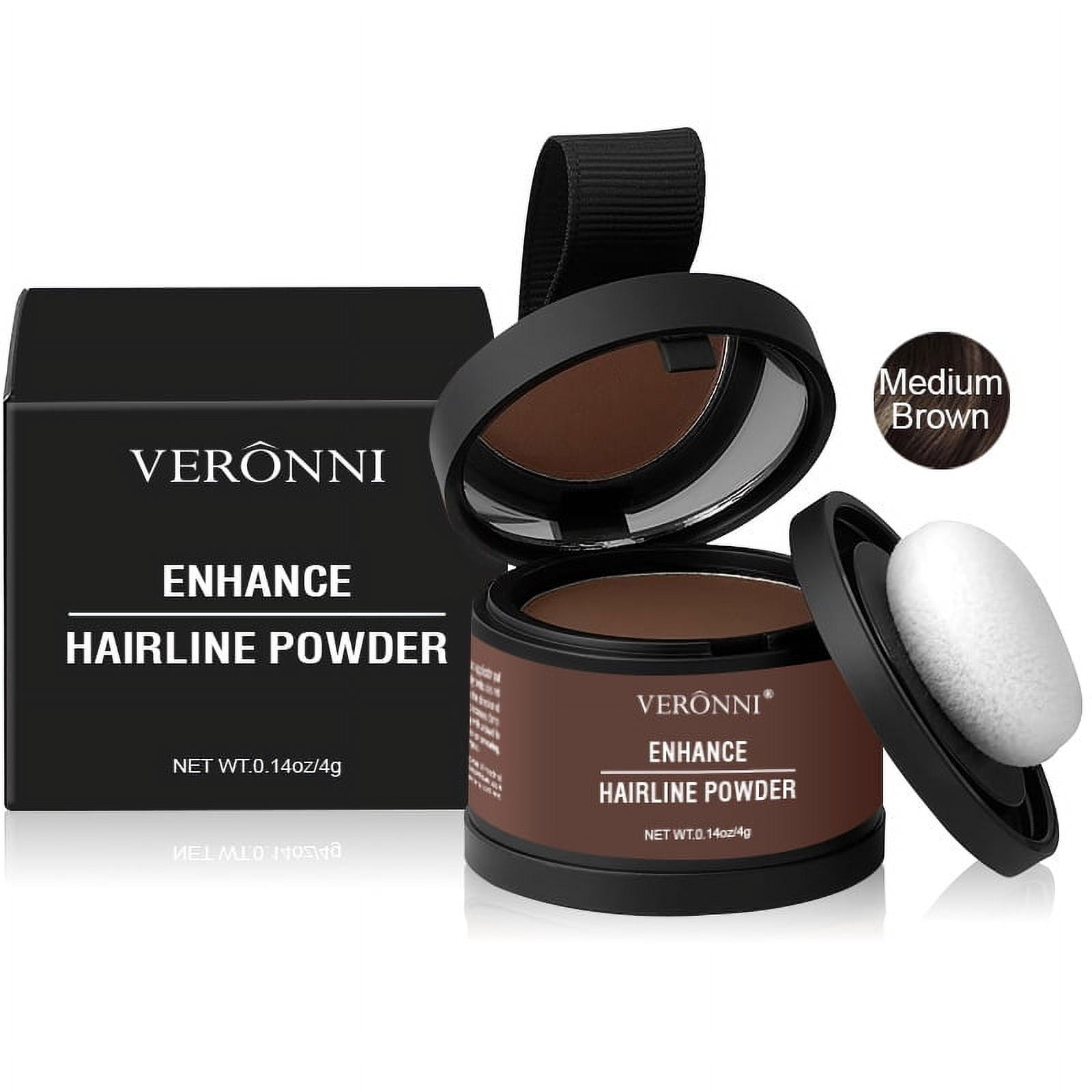 VERONNI Fluffy Thin Powder Hairline Shadow Makeup Root Cover Up Hair ...