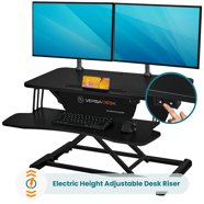 FEZIBO Triple Motor L Shaped Standing Desk with Three Drawers, 63 ...