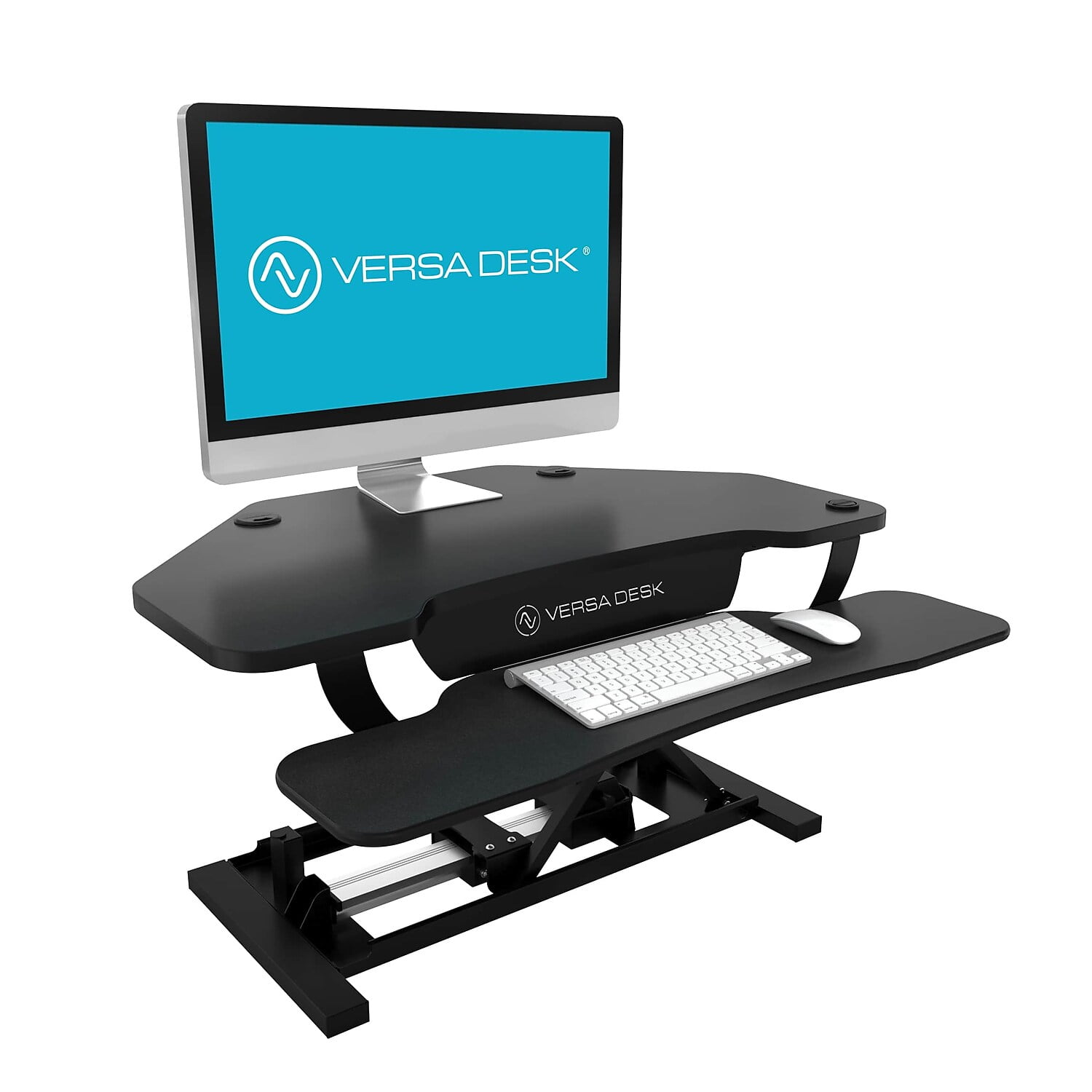 Versa Products VersaDesk PowerPro 36"W Adjustable Standing Electric ...