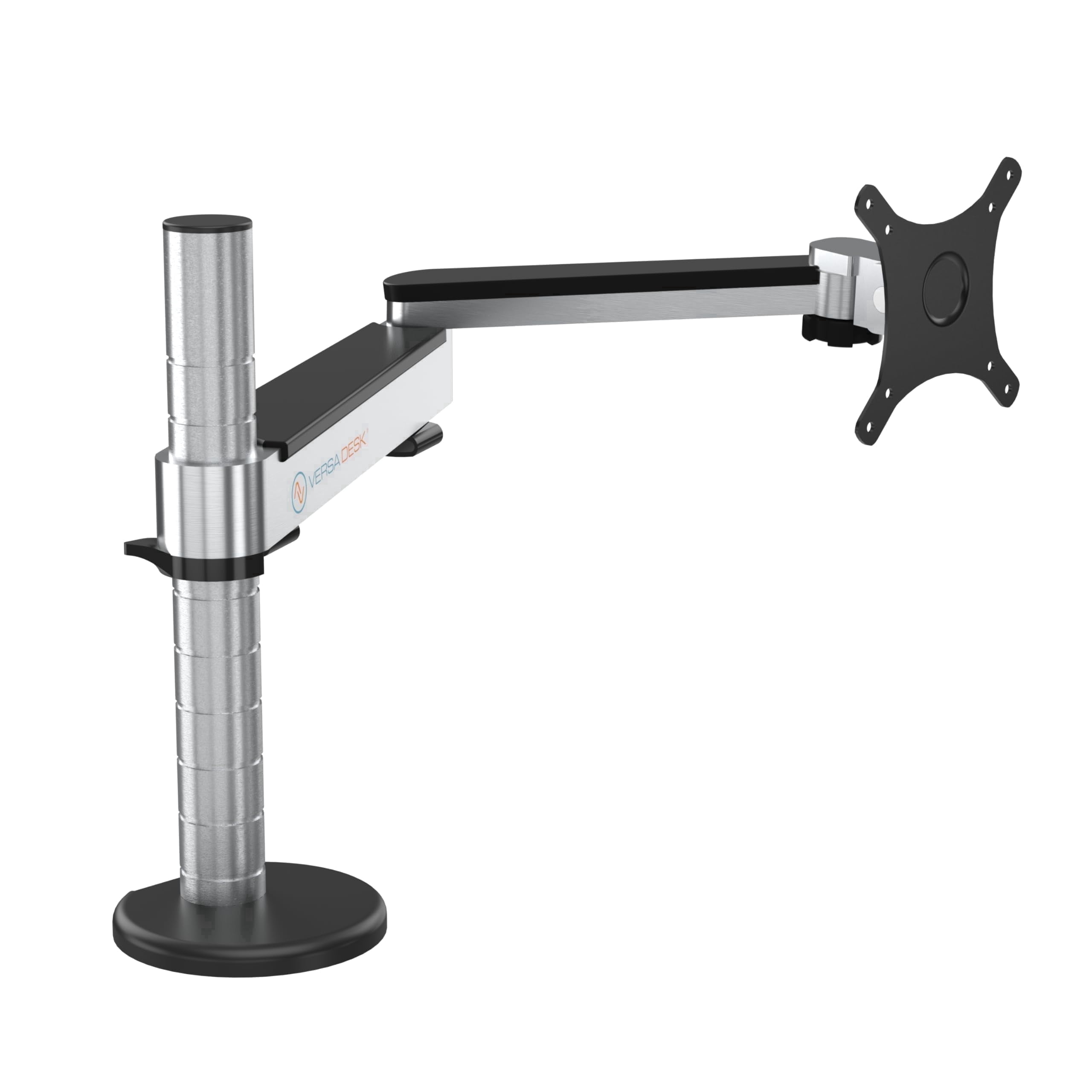 VERSADESK Omni View Single Monitor Stand Height Adjustable 7" Arm ...