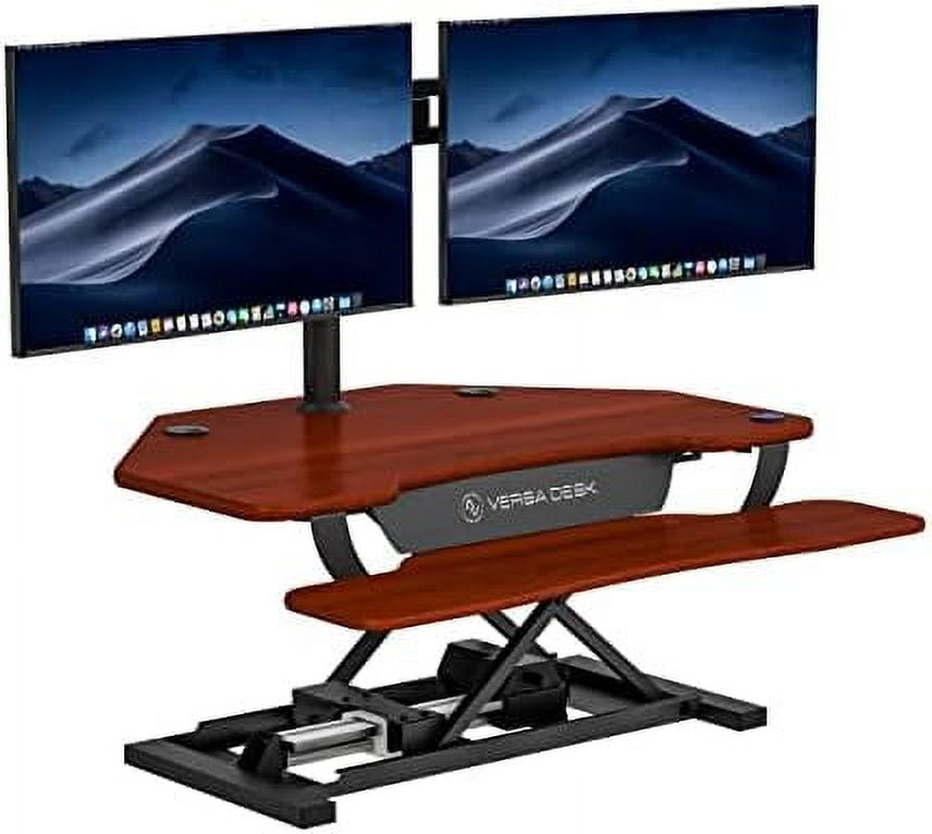 VERSADESK® PowerPro 36” x 31” Corner Standing Desk Converter | 36 Inch ...