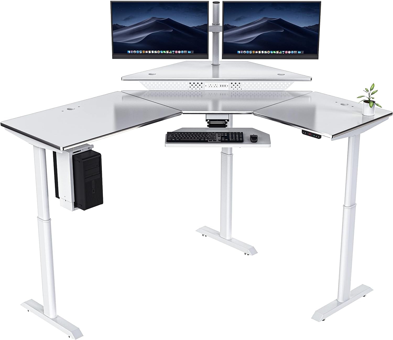 L shaped desk 72 x 60 store